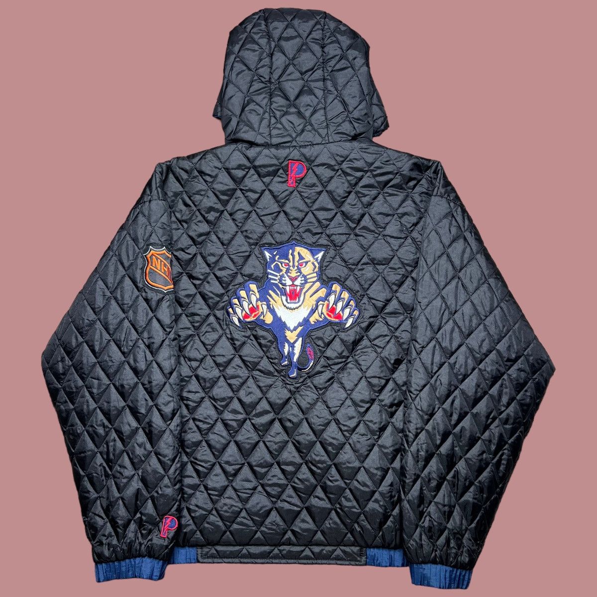 Vintage Vtg 90s NHL Florida Panthers Pro Player Reversible Jacket | Grailed