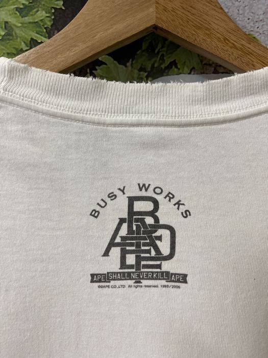 Bape VINTAGE BAPE BASIC CAMO A BATHING APE TEE VERY RARE | Grailed