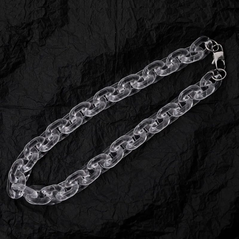 Cuban Link Chain Transparent Acrylic Chain | Grailed