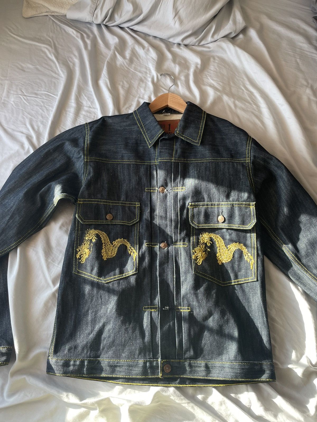 Evisu Evisu Selvedge Denim Jacket | Grailed
