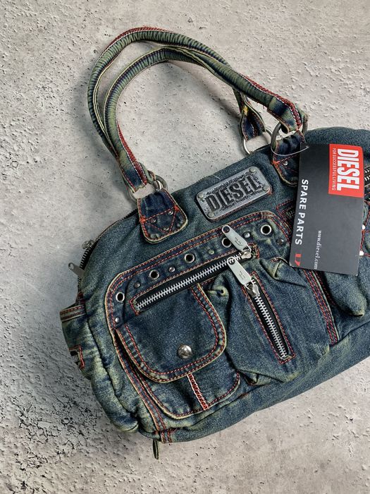 Diesel Diesel sling bag Vintage Y2K multi pocket bag military 90s | Grailed