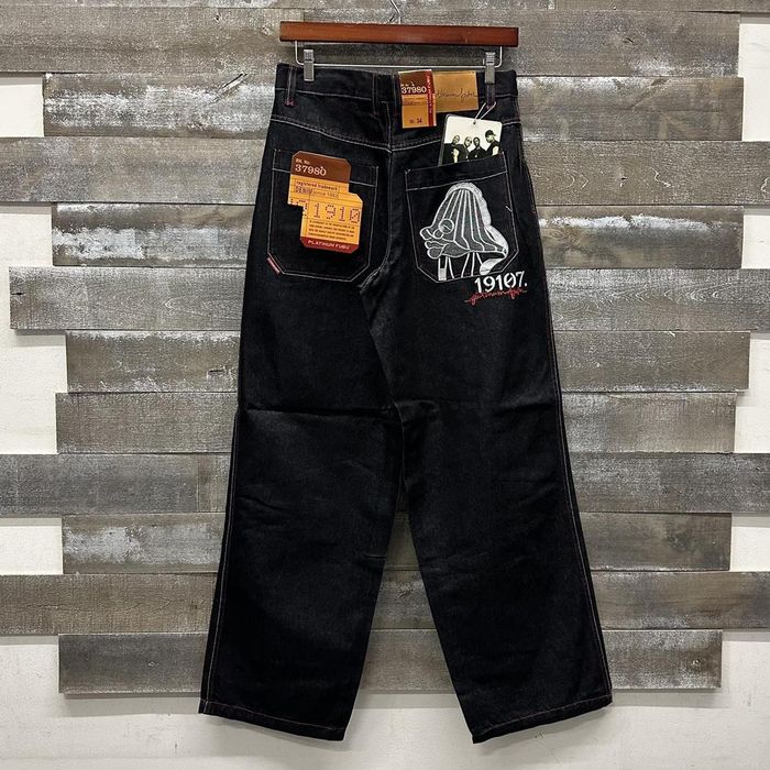 Fubu vintage platinum FUBU y2k fat Albert baggy denim jeans | Grailed