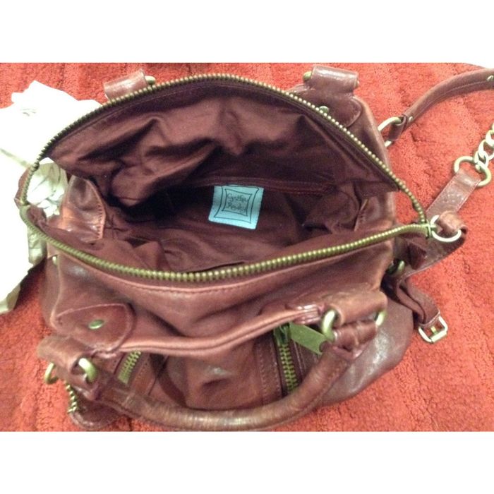 cynthia rowley Cynthia Rowley Leather Satchel Crossbody Bag Shoulder ...