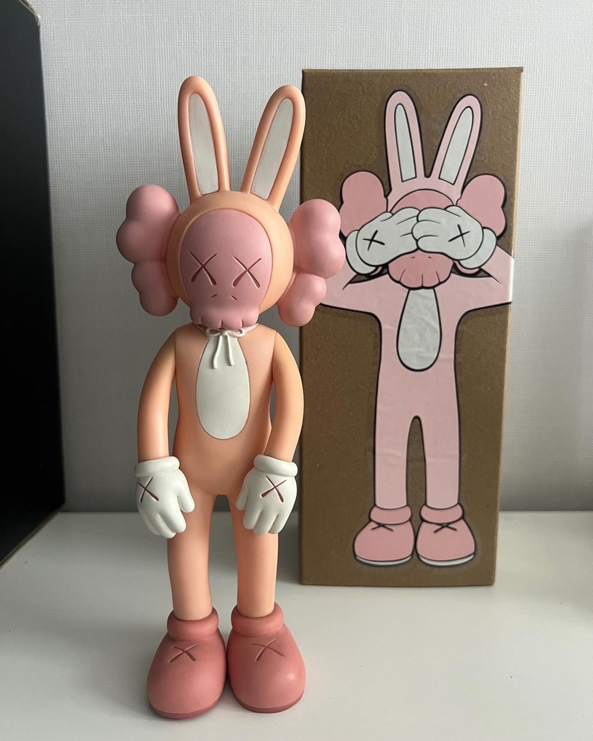 Kaws Kaws Accomplice 2002 Figure Pink | Grailed