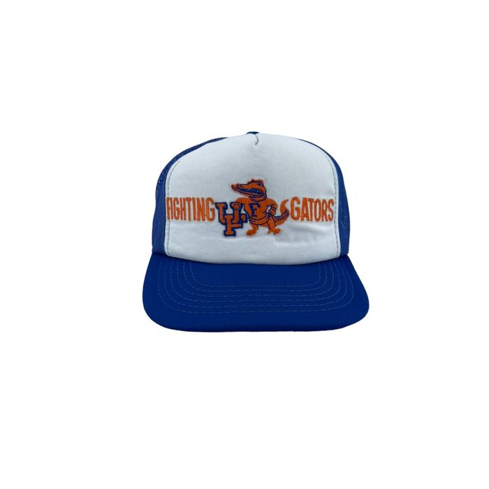 Vintage VTG University of Florida Fighting Gators Mesh Trucker Hat ...
