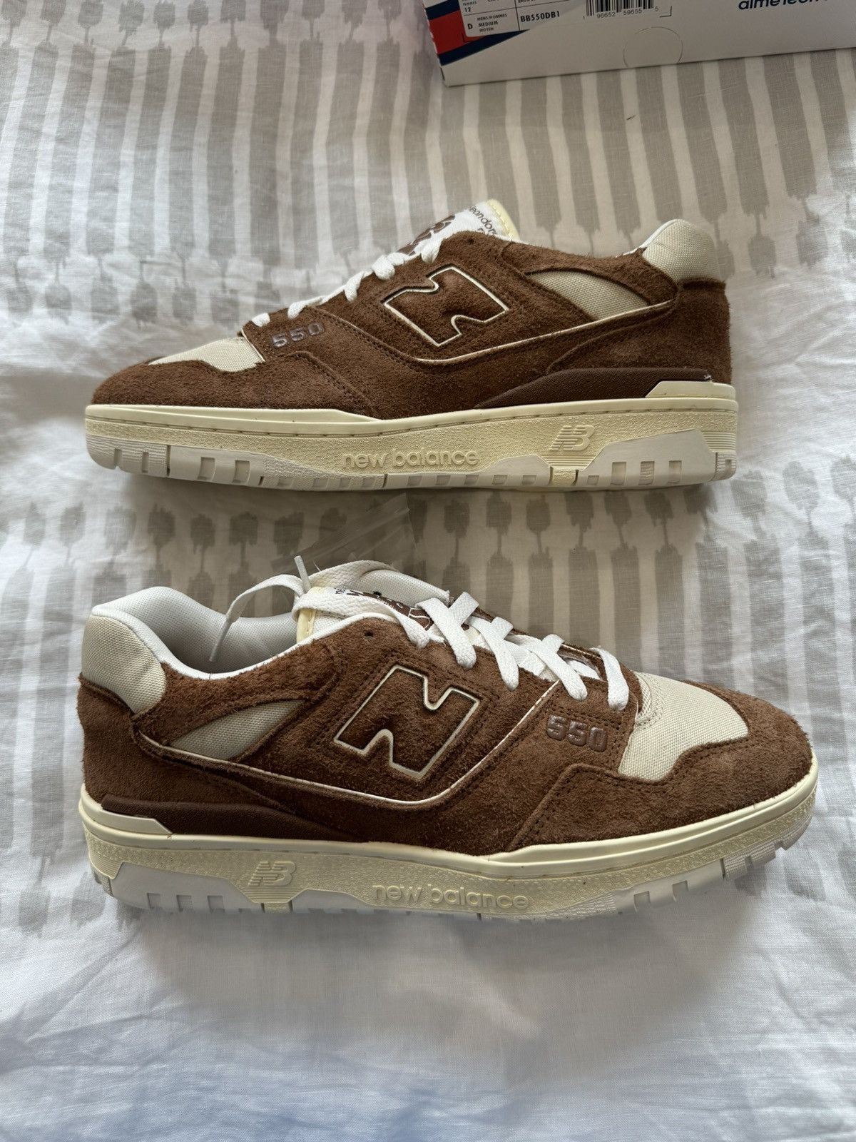 Aime Leon Dore ALD x New Balance 550 Brown Beige | Grailed