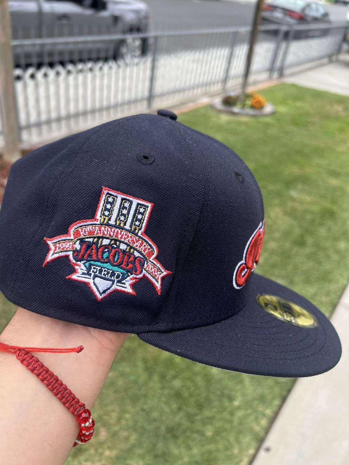 Hat Club cleveland guardians 10th anniversary stadium patch wordmark ...