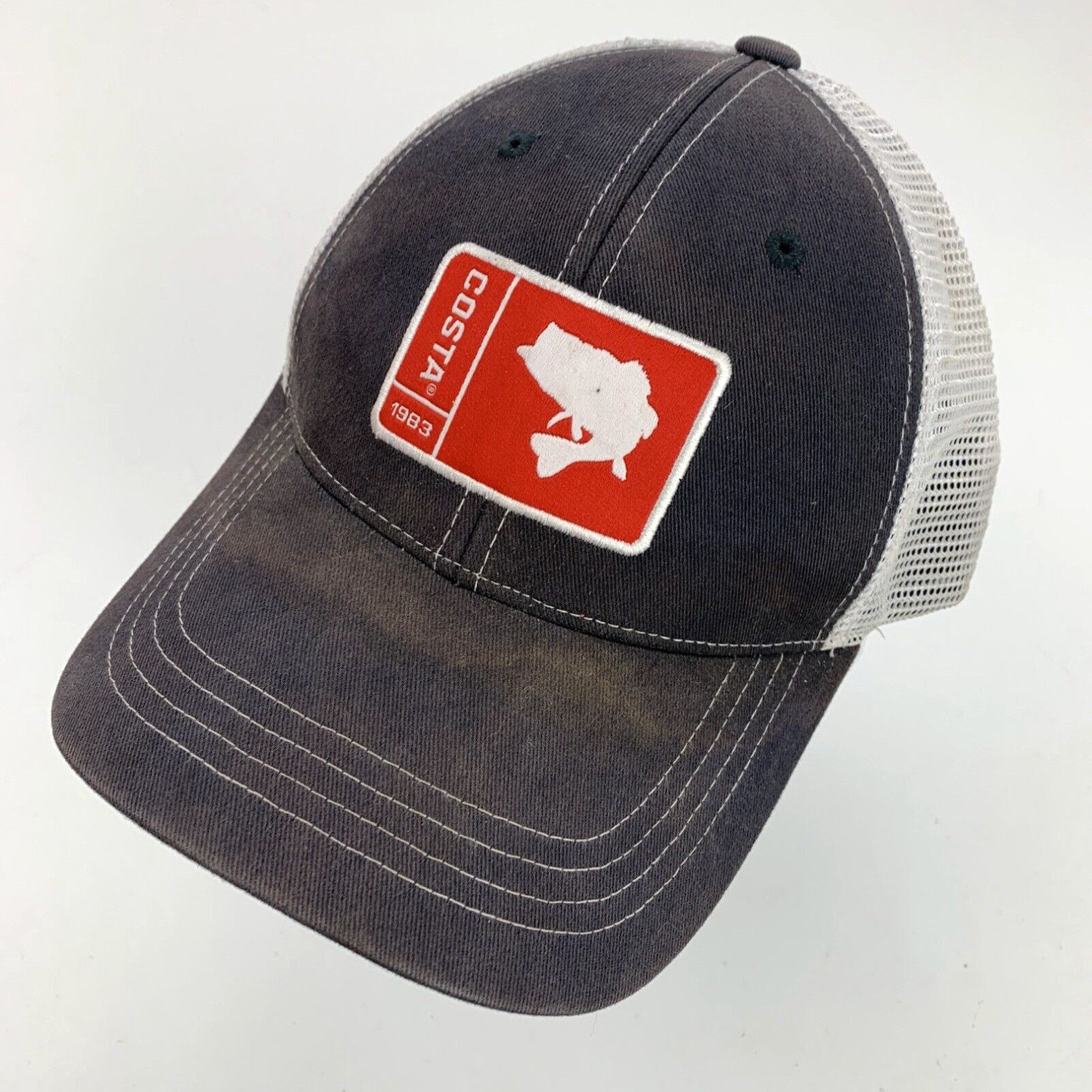 Vintage Costa 1983 Trucker Ball Cap Hat Snapback Fishing Fish | Grailed