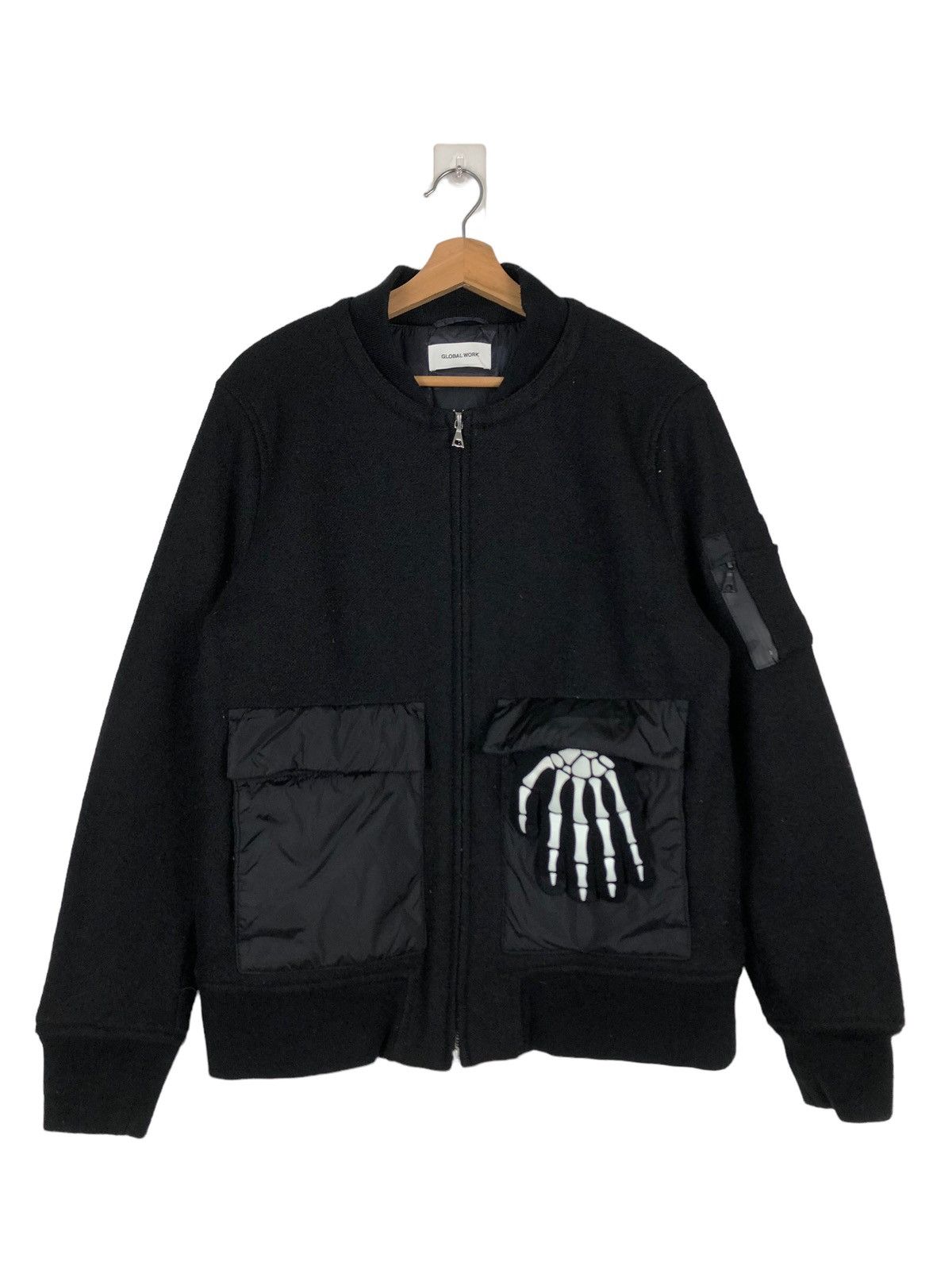 Japanese Brand 🔥90s Riot Riot Bomber Jacket Global Work Issey Miyake ...