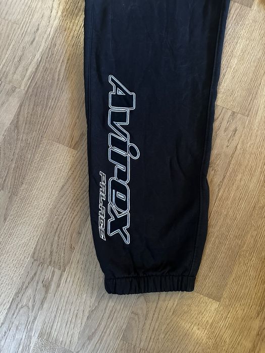 Palace PALACE AVIREX JOGGER BLACK | Grailed