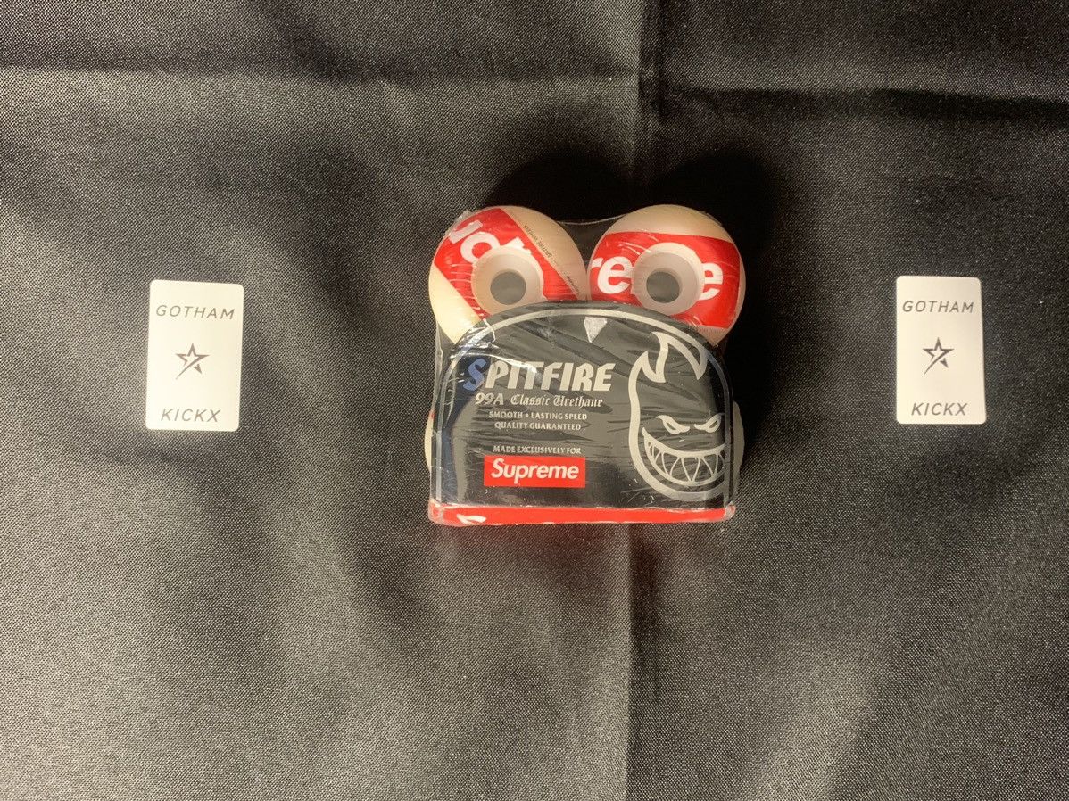 Supreme Supreme x Spitfire Wheels Set Of 4 - 52MM | Grailed