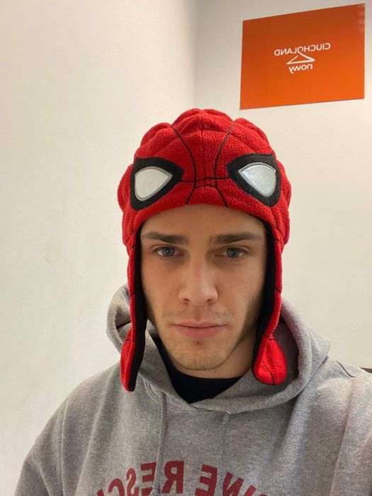 Gap Vintage Marvel x Gap Spider-man Ushanka hat y2k balaclava | Grailed