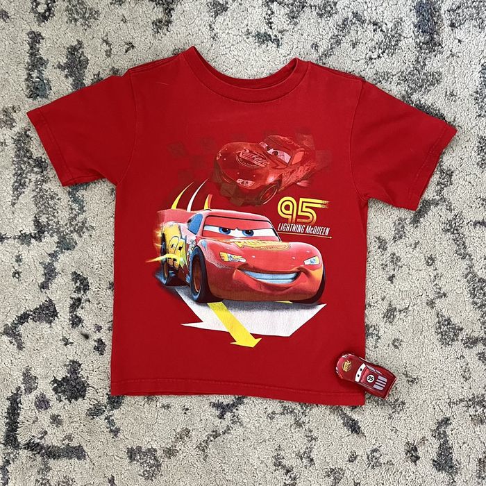 Disney Lightning McQueen Baby Tee | Grailed