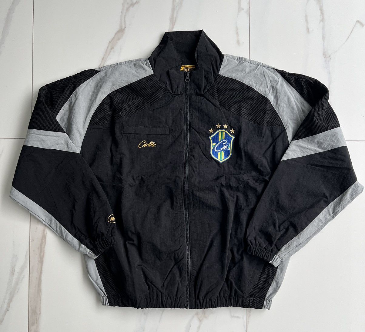 Corteiz Corteiz Brazil Track Jacket Black | Grailed