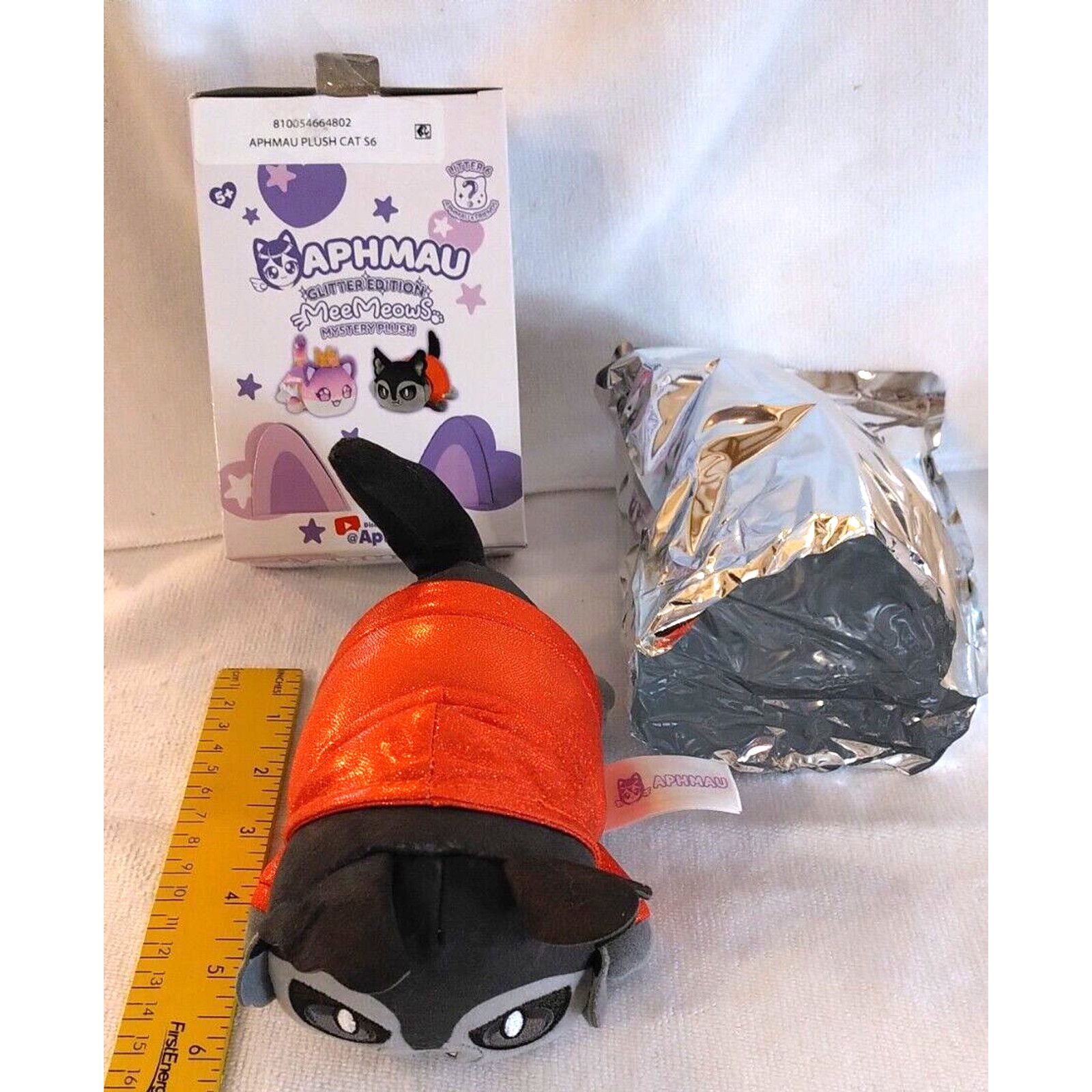 Unbrnd Aphmau MeeMeows Glit Edition Shadow Aaron CAT Mystery Plush ...