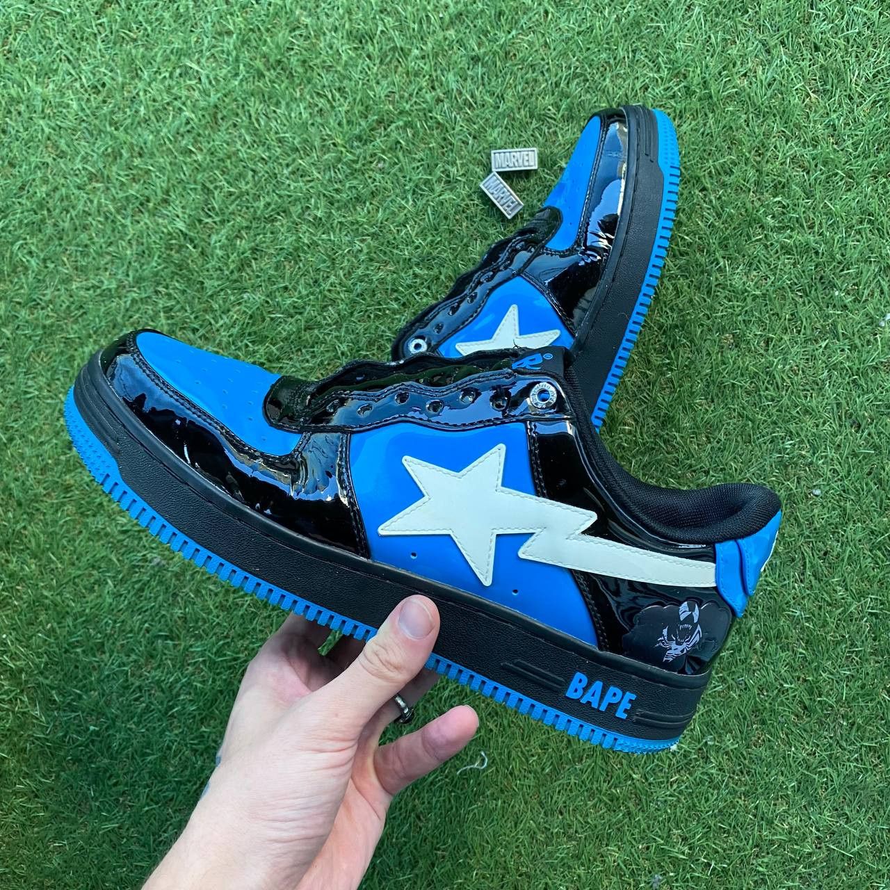 Bape × Marvel Comics A Bathing Ape Bape Sta Marvel Comics Venom | Grailed