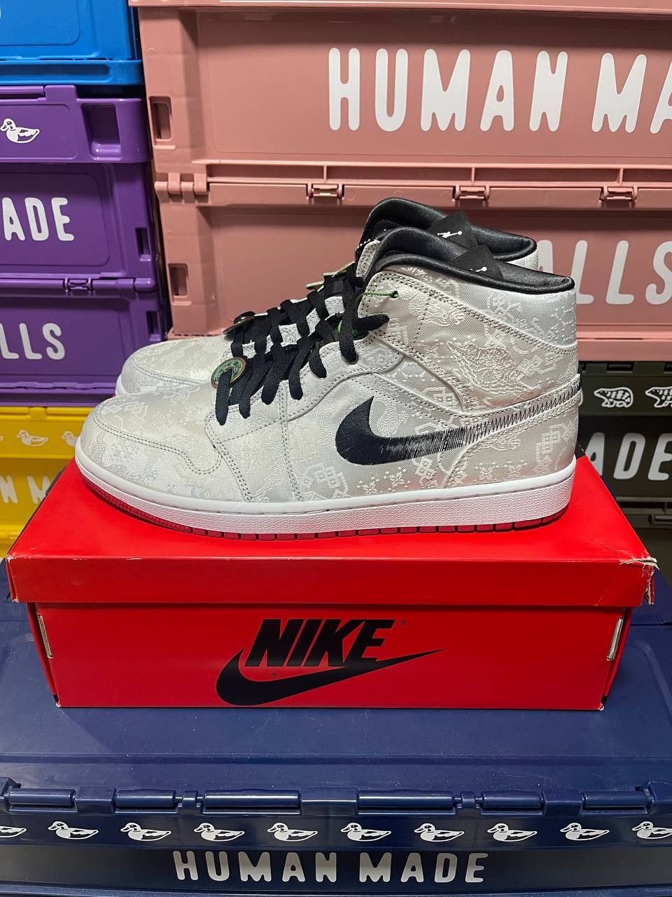 Nike Jordan 1 Mid SE Fearless Edison Chen CLOT | Grailed
