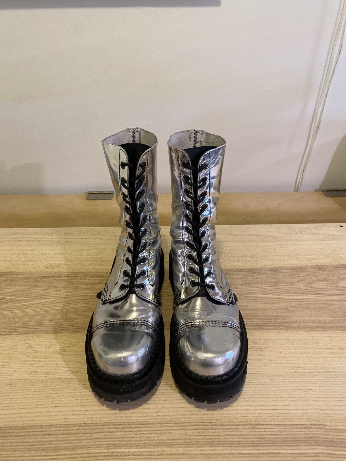 Underground UNDERGROUND COMMANDO 10 EYELET STEEL CAP BOOT | Grailed