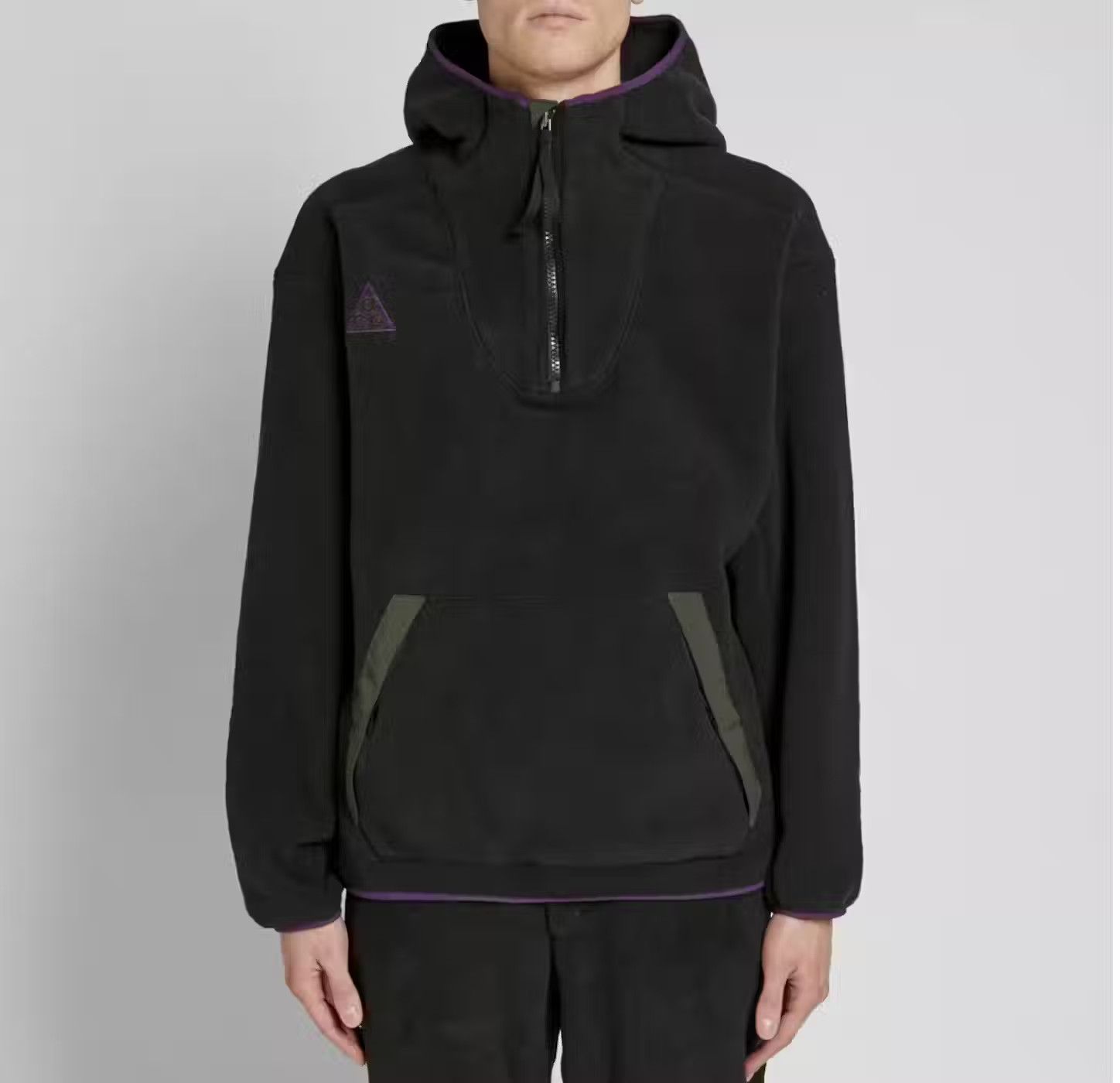 Nike ACG Nike Lab ACG Sherpa Fleece Hoodie Jacket Black AJ1987-010 ...