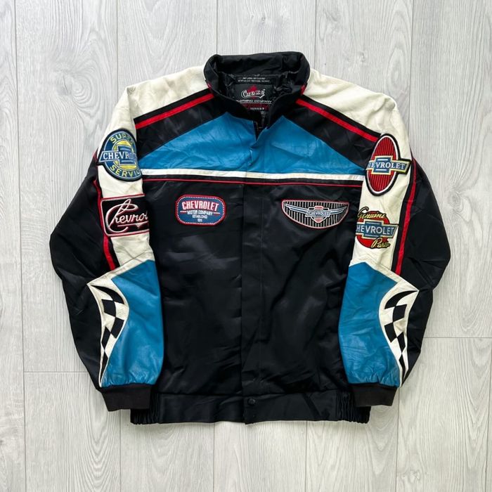 Vintage Vintage 90s Chevrolet Racing Jacket | Grailed