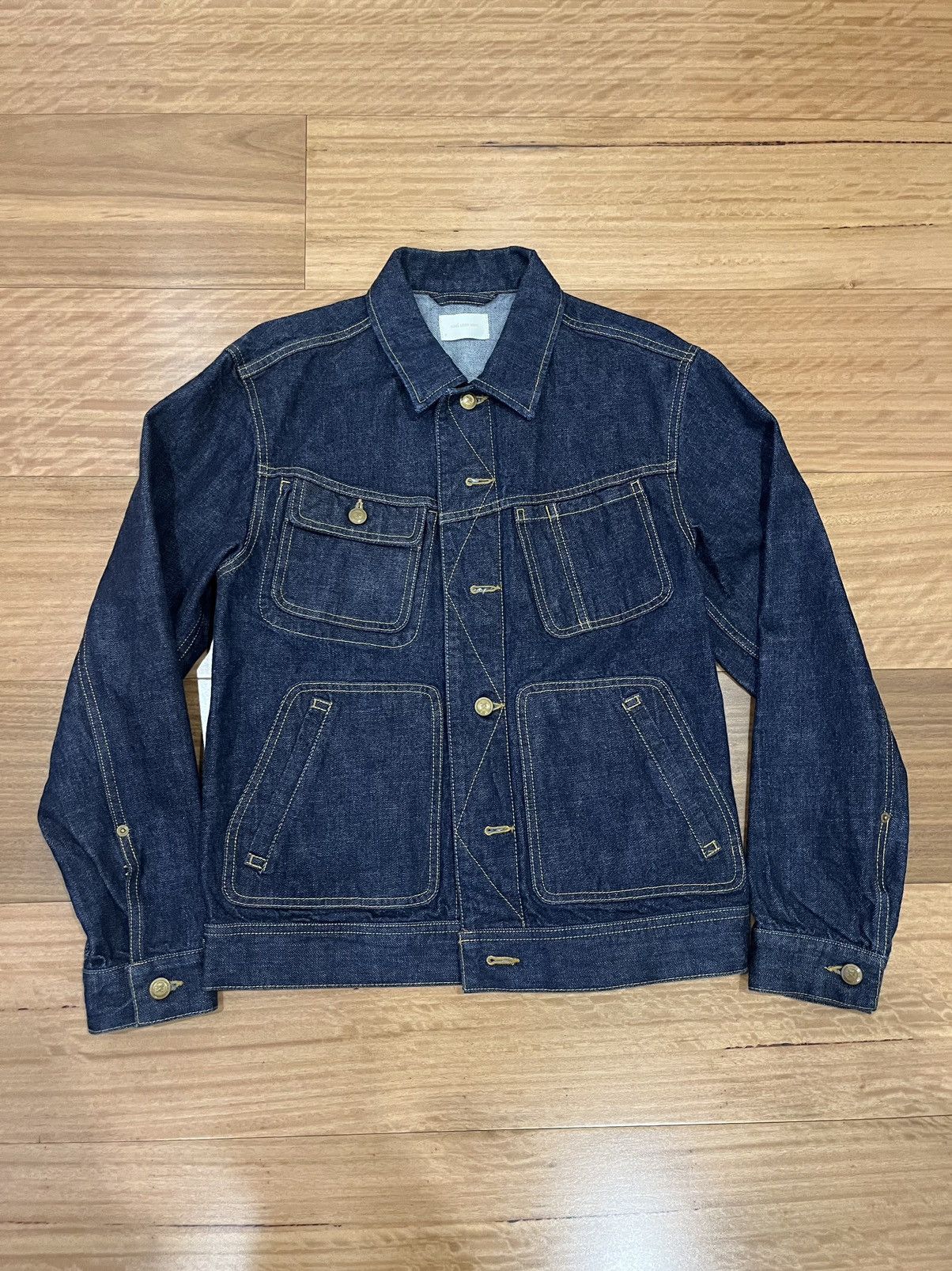 Aime Leon Dore Aime Leon Dore Japanese Selvedge Denim Jacket Size S ...