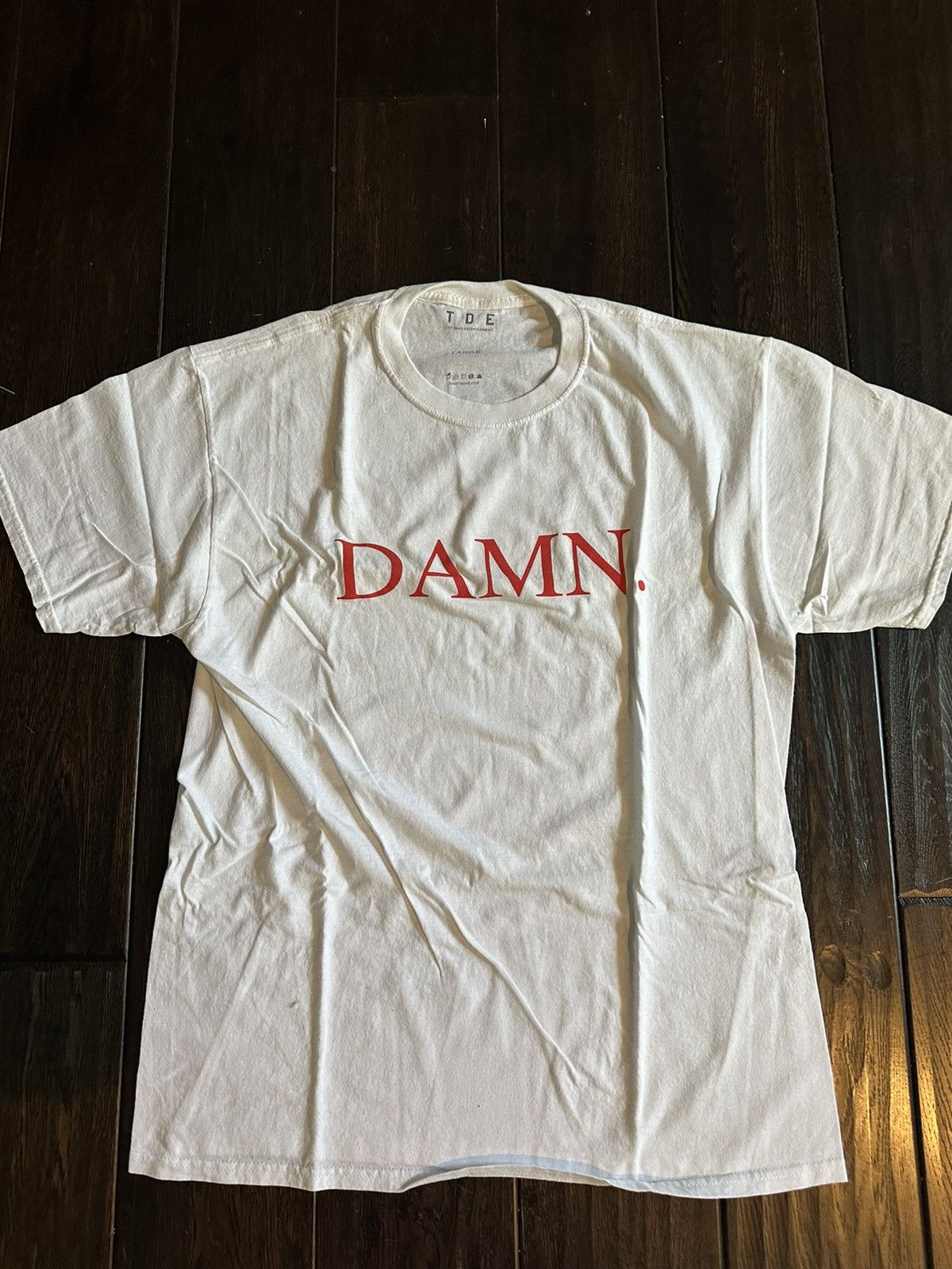 Kendrick Lamar DAMN ALBUM TEE MERCH | Grailed