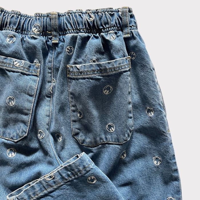 Urban Outfitters Urban Outfitters BDG Smiley Face Embroidered Jeans ...