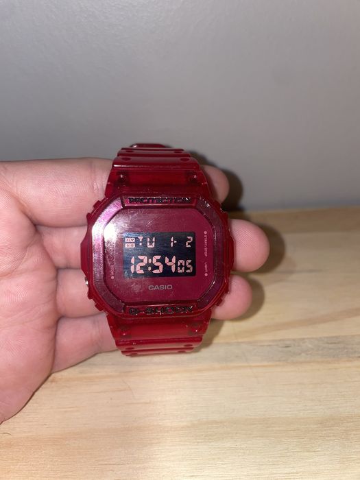 G Shock G-shock Casio red watch | Grailed