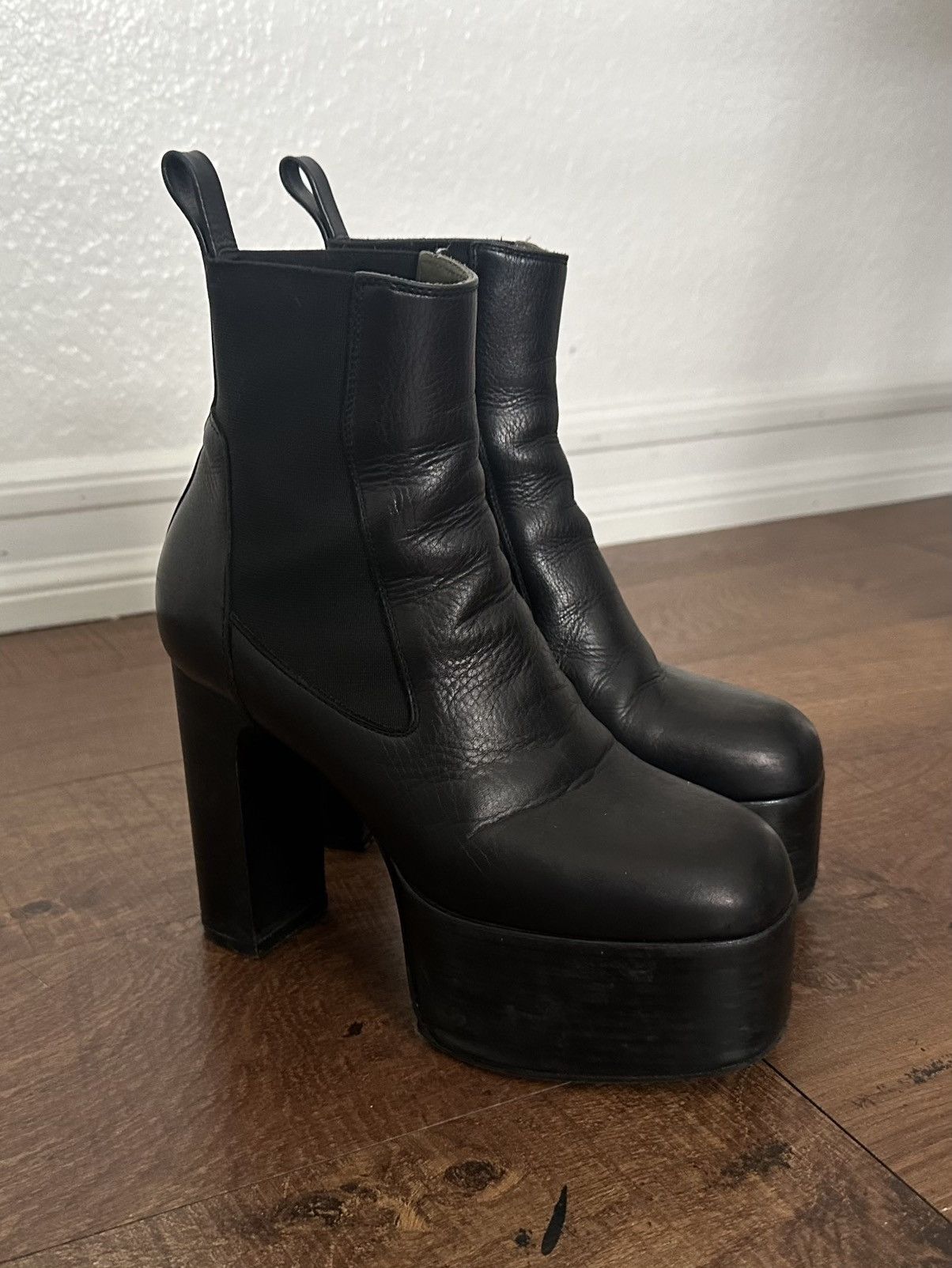 Rick Owens FW2019 ‘LARRY’ Kiss Platform Heels | Grailed