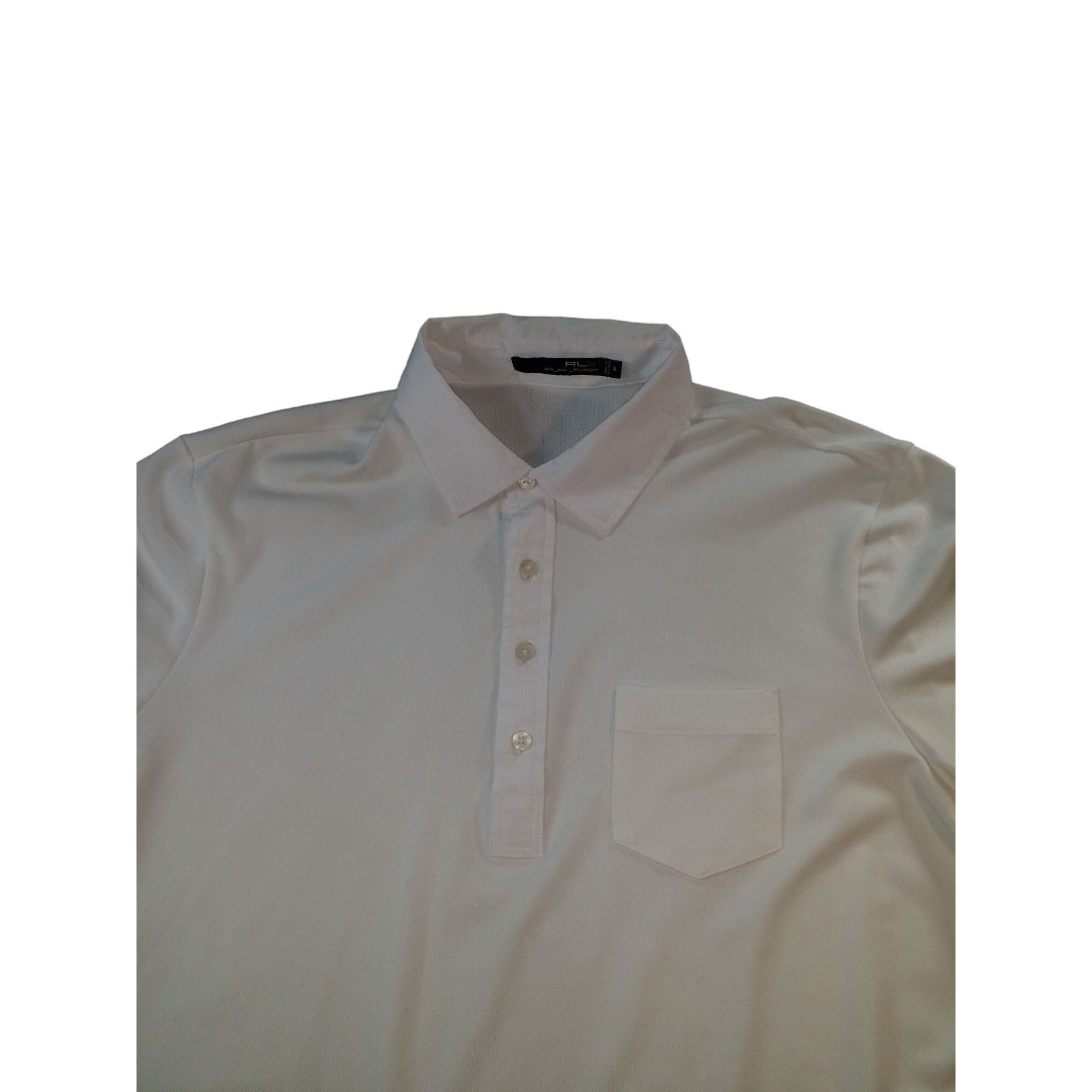 RLX Ralph Lauren Ralph Lauren RLX Polo Men Sz XL White Dallas National ...