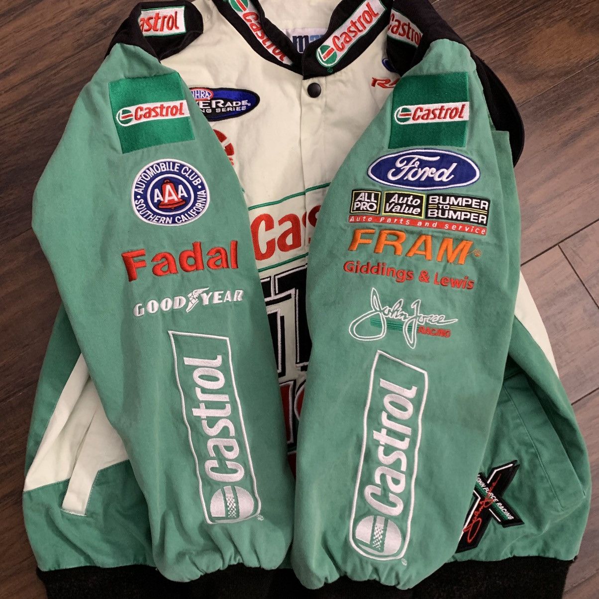 NASCAR NASCAR John Force GTX Racing Jacket | Grailed