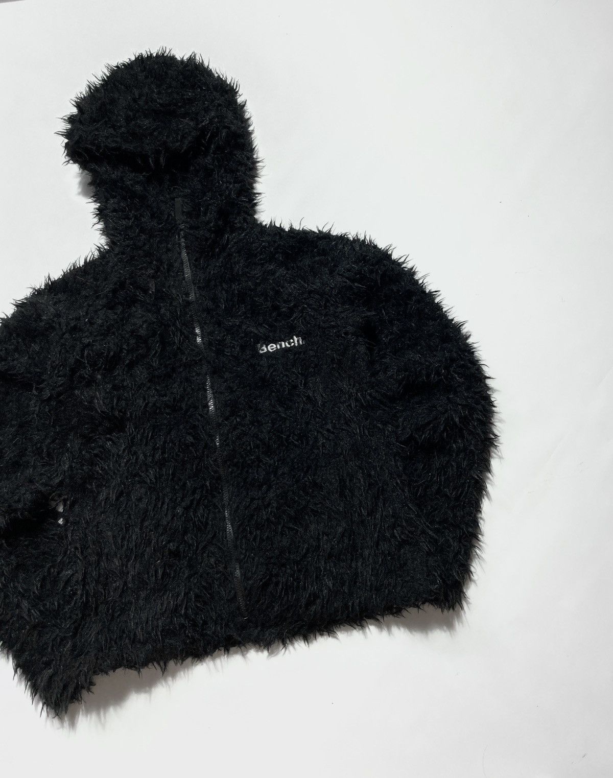Japanese Brand Vintage Bench Japanese Fur Bear Jacket Balenciaga Style ...