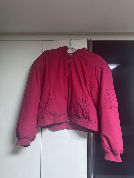 Greg Ross [M] Greg ross towel bomber jacket akira red | Grailed