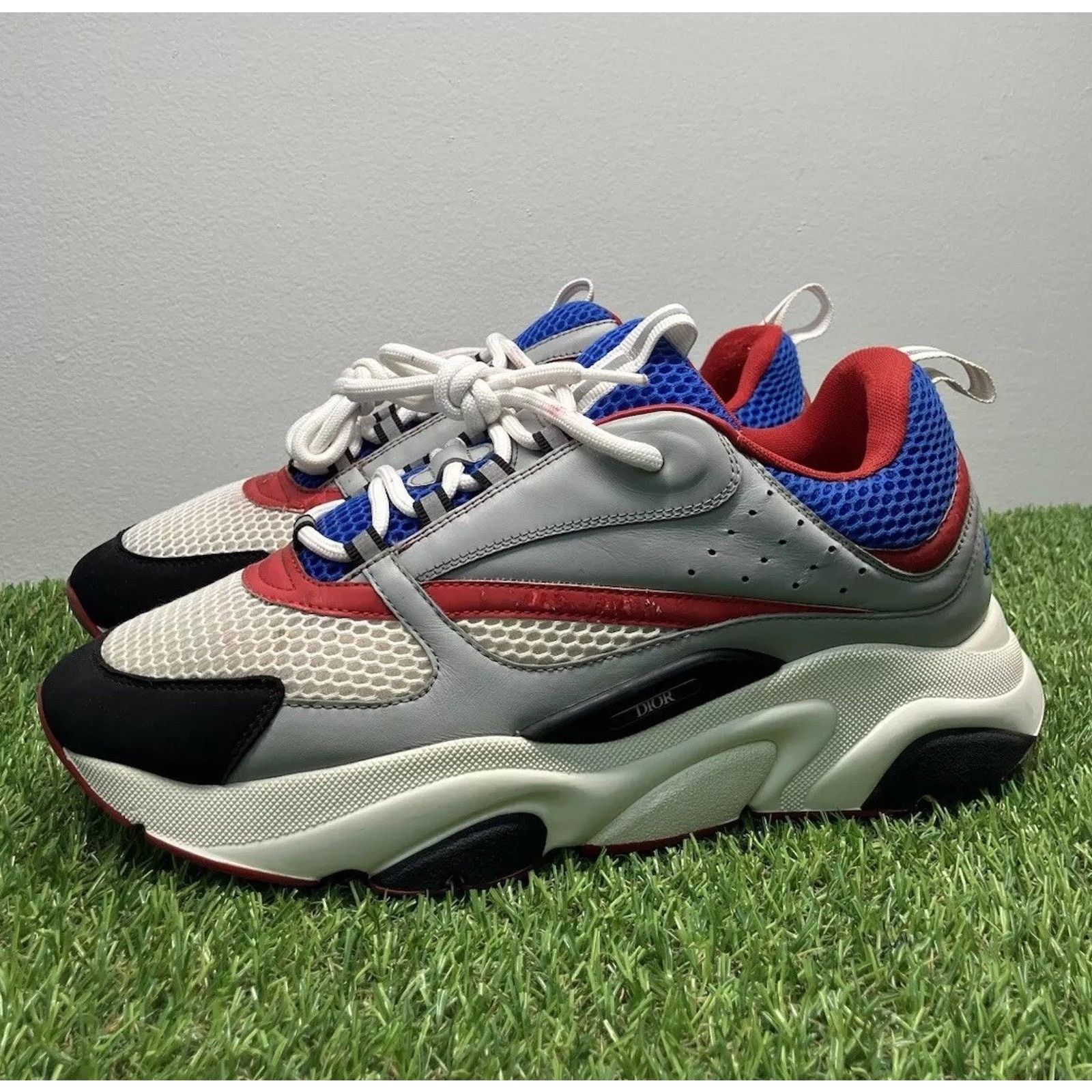 Dior Dior B22 Sneaker ‘ Gray, Red, Blue ‘ | GREAT CONDITION! | Grailed