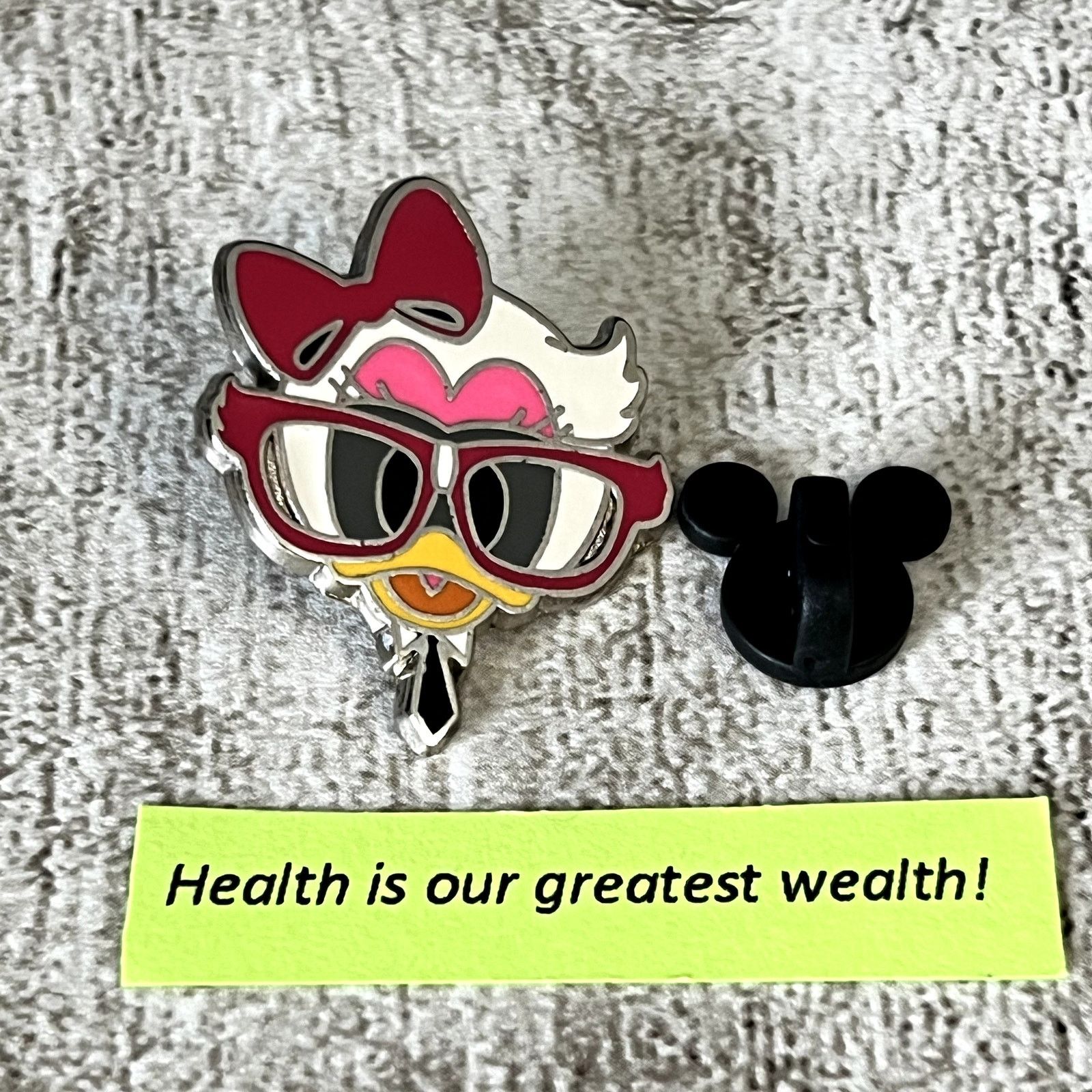 Disney Disney Pin Nerds Rock Head Collection Daisy Duck | Grailed