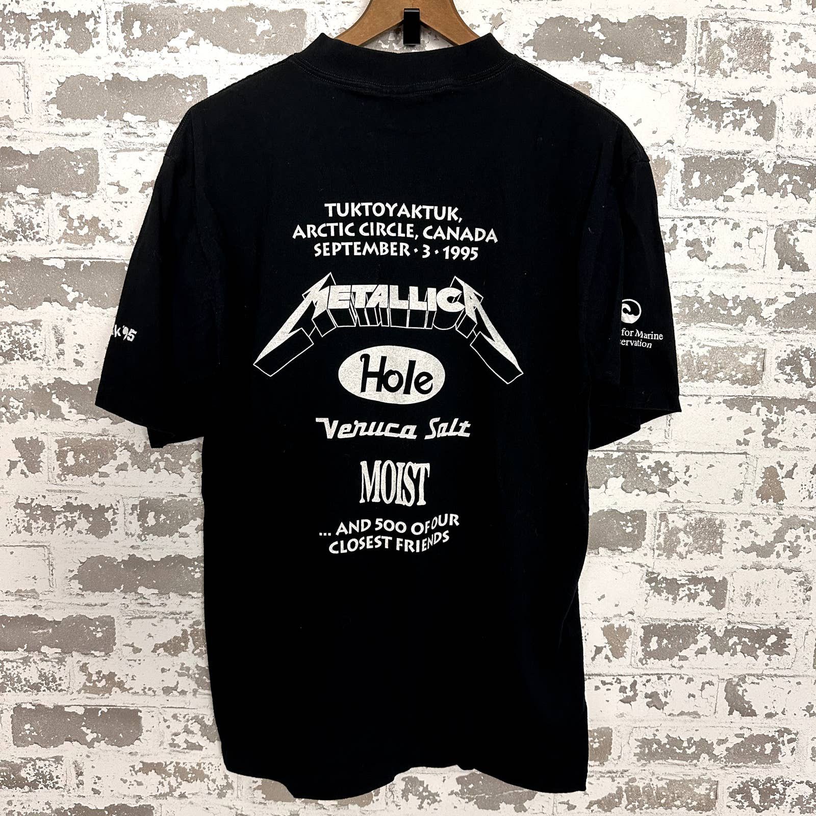 Vintage Vintage Music Festival Shirt Metallica Hole 90s Molson Ice ...