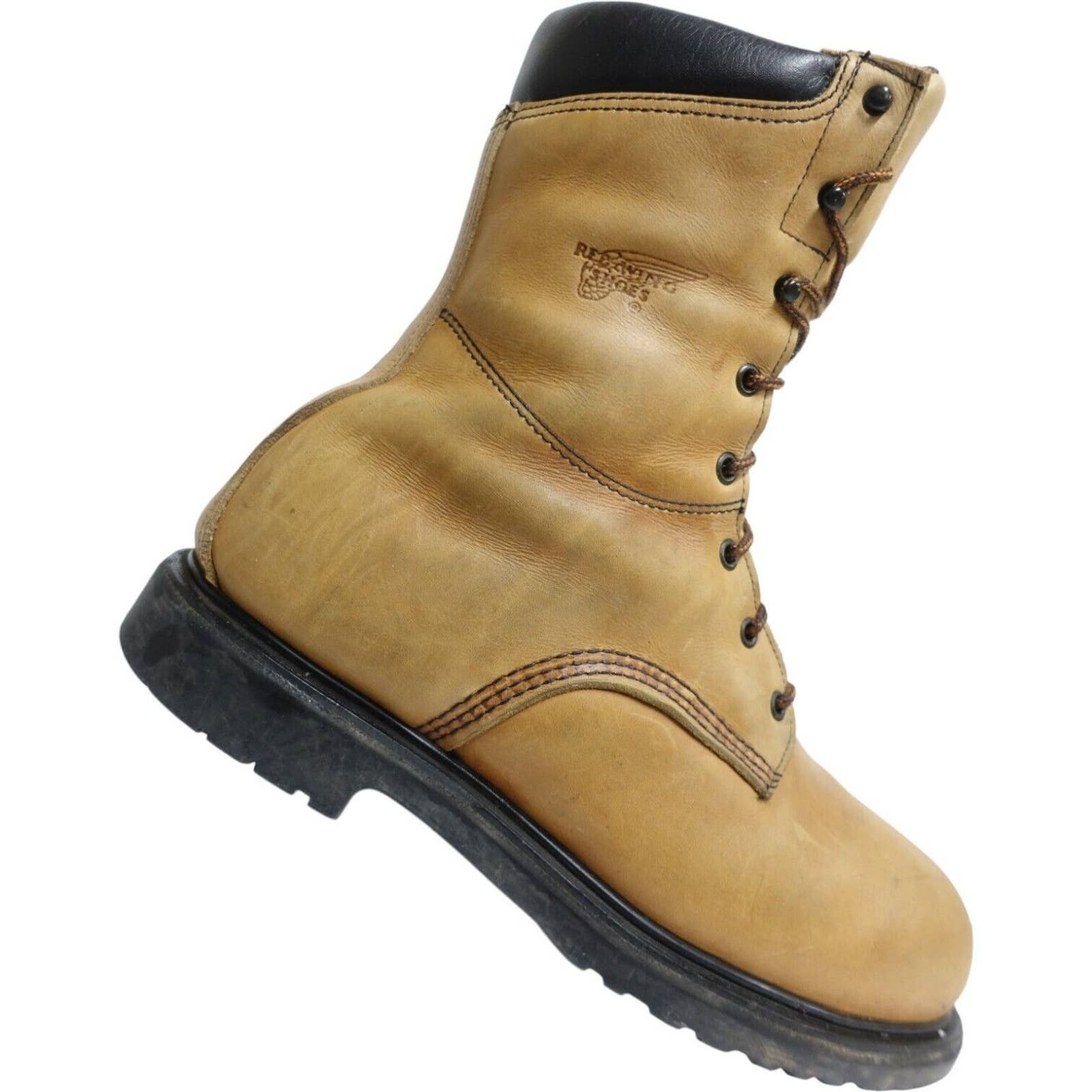 Red Wing VINTAGE Red Wing Men Boots 9" Steel-Toe 11 D Gore-Tex | Grailed