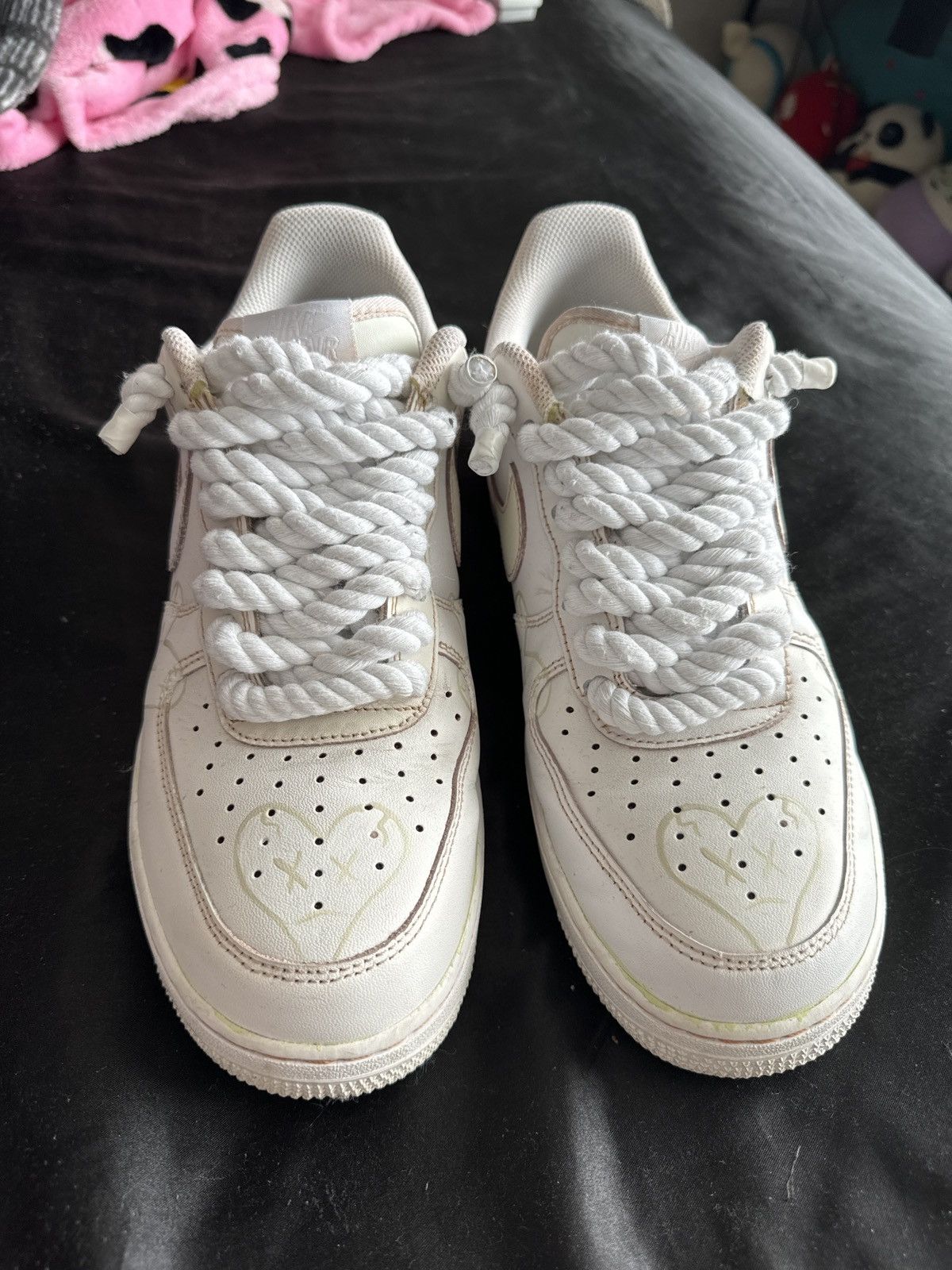 Nike Royal Surge Custom Air Forces | Grailed