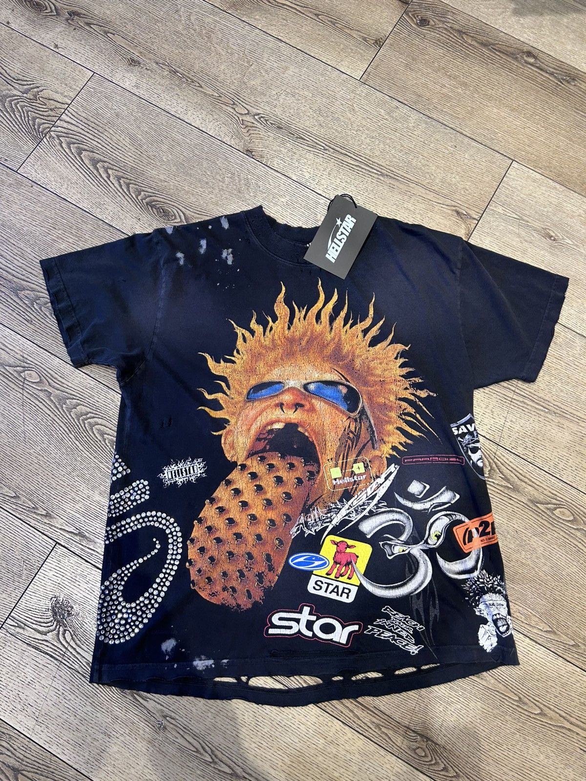 HELLSTAR Hellstar Screaming Kid Tee | Grailed