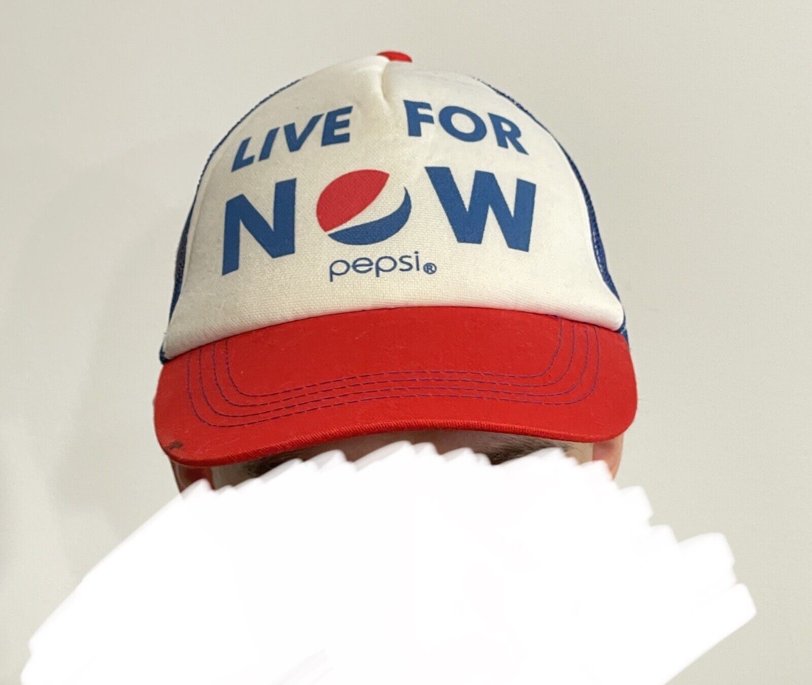 Pepsi × Vintage VINTAGE PEPSI CAP PROMO HAT TRUCKER MENS SNAPBACK | Grailed
