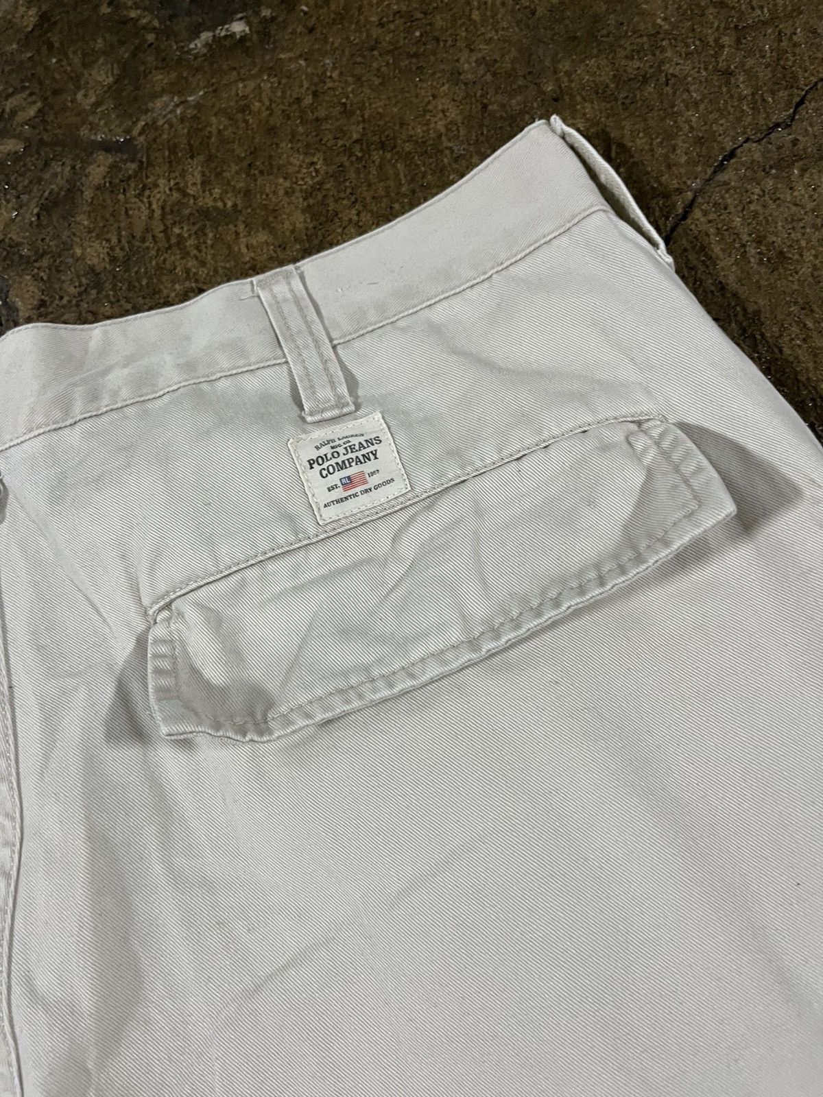 Jnco × Polo Ralph Lauren × Vintage Crazy Y2K Polo Ralph Lauren Cargo Shorts Baggy Skater | Grailed