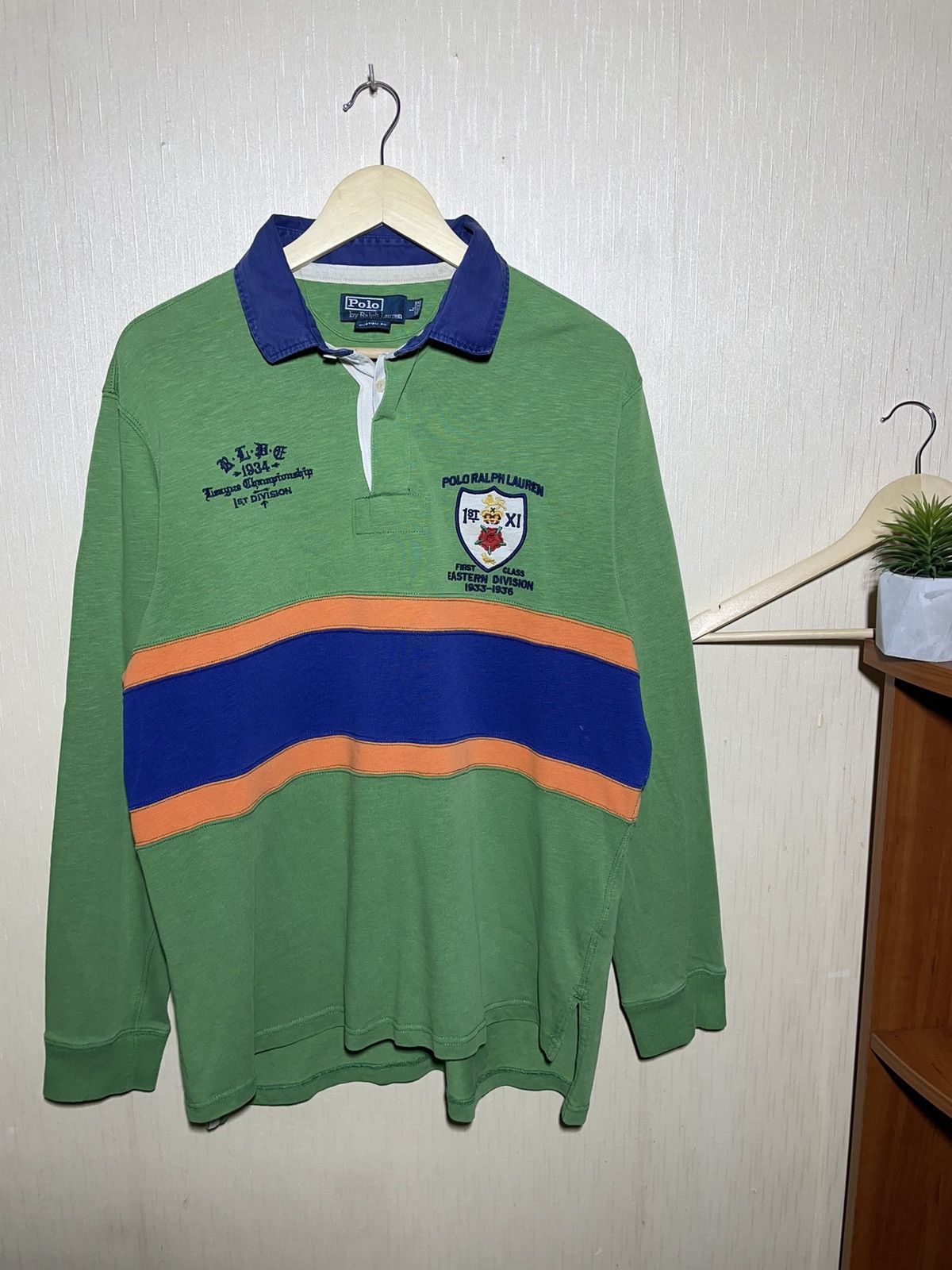 Polo Ralph Lauren Polo Ralph Lauren rugby vintage jersey long sleeve ...