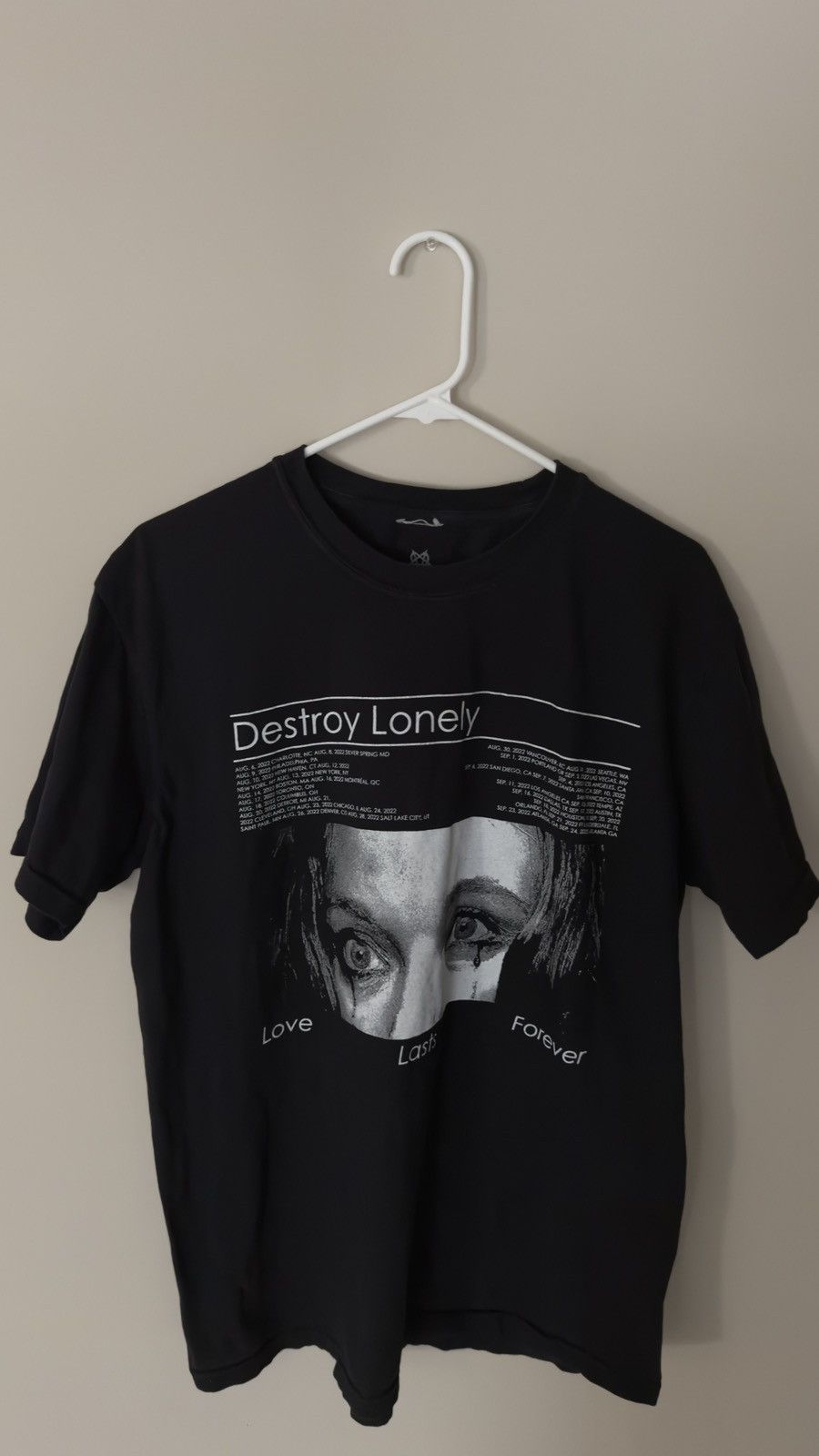 Destroy Lonely × Ken Carson Ken Carson & Destroy Lonely - X MAN 2022 Tour Tee | Grailed