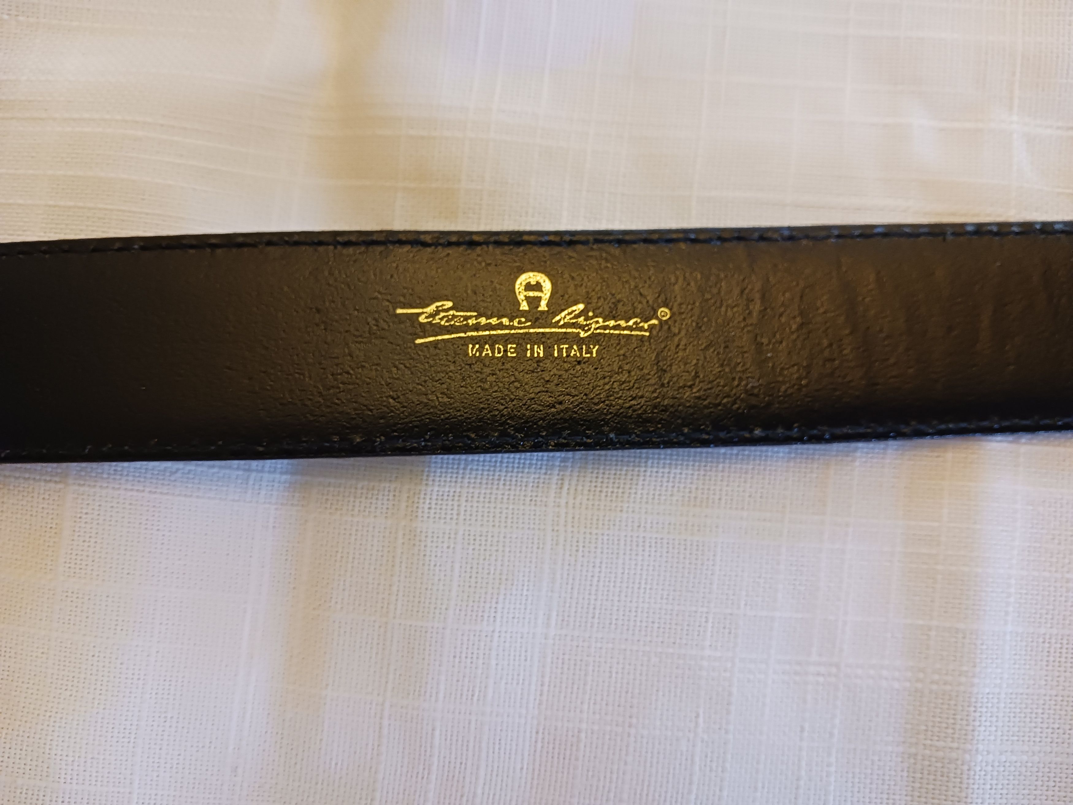 Etienne Aigner 100% Leather Belt Italian Made Belt | Grailed