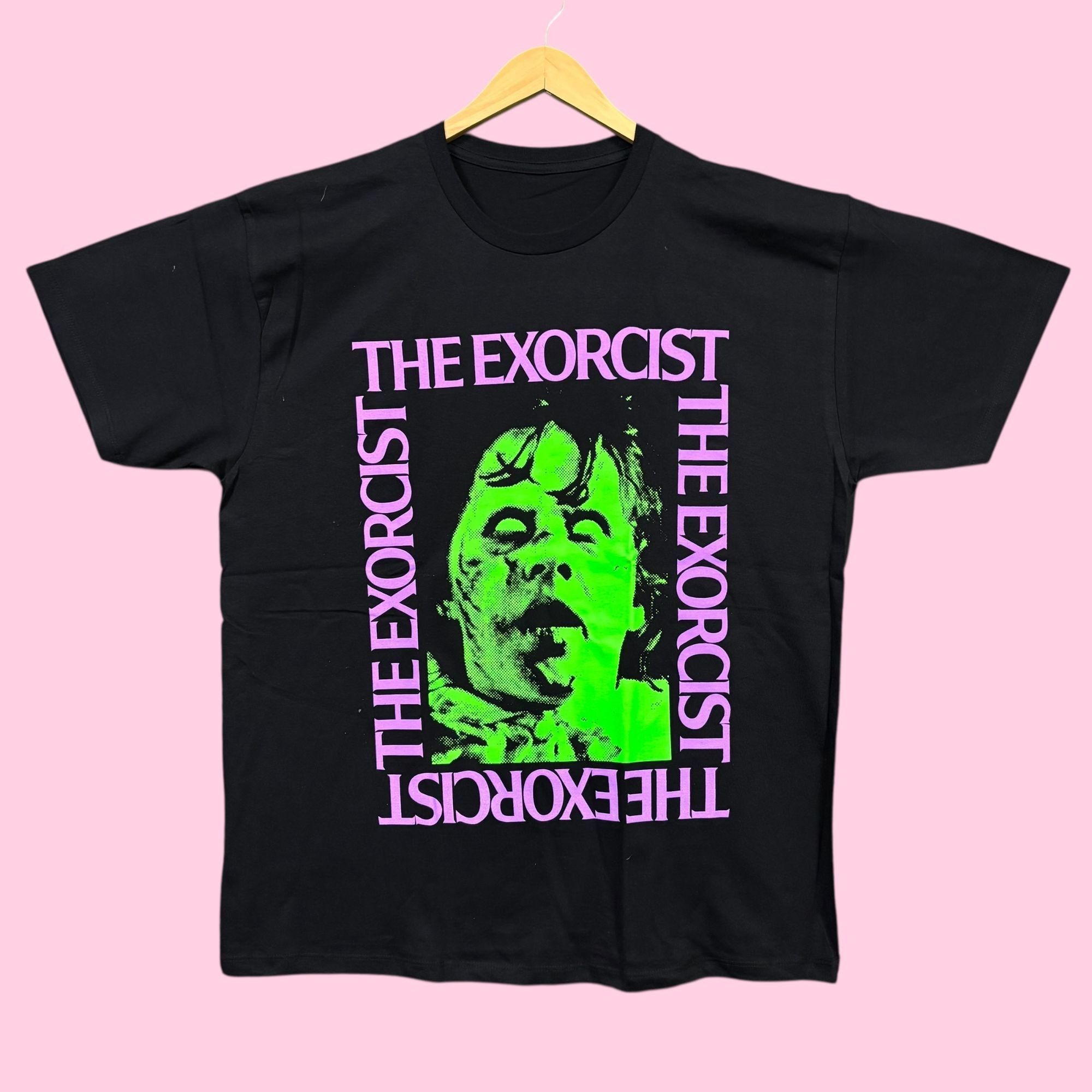 Universal Studios The Exorcist Possessed Regan Horror Movie Poster Tee ...