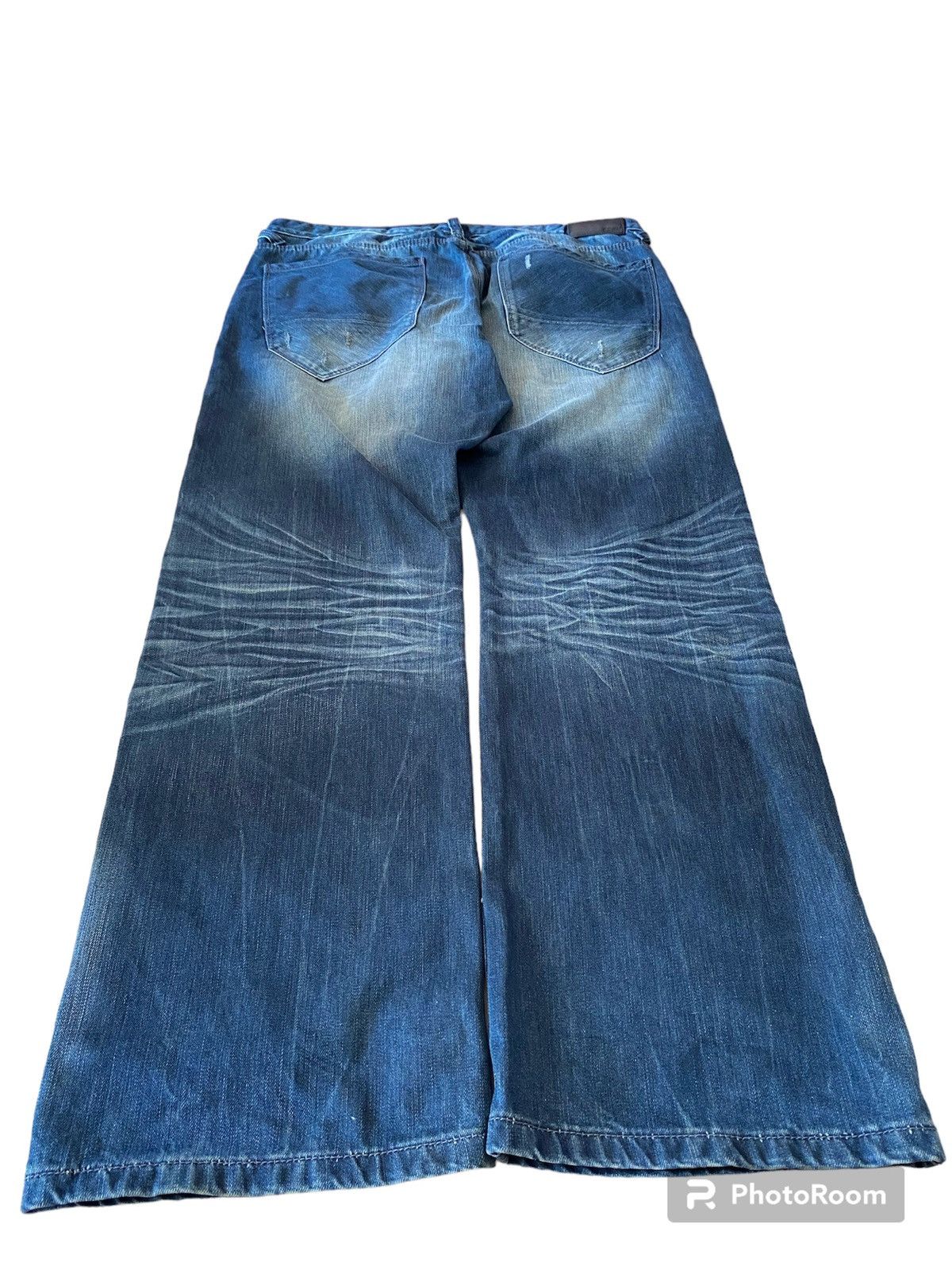 Japanese Brand × Rare × Vintage very rare fishbone vintage jeans y2k ...