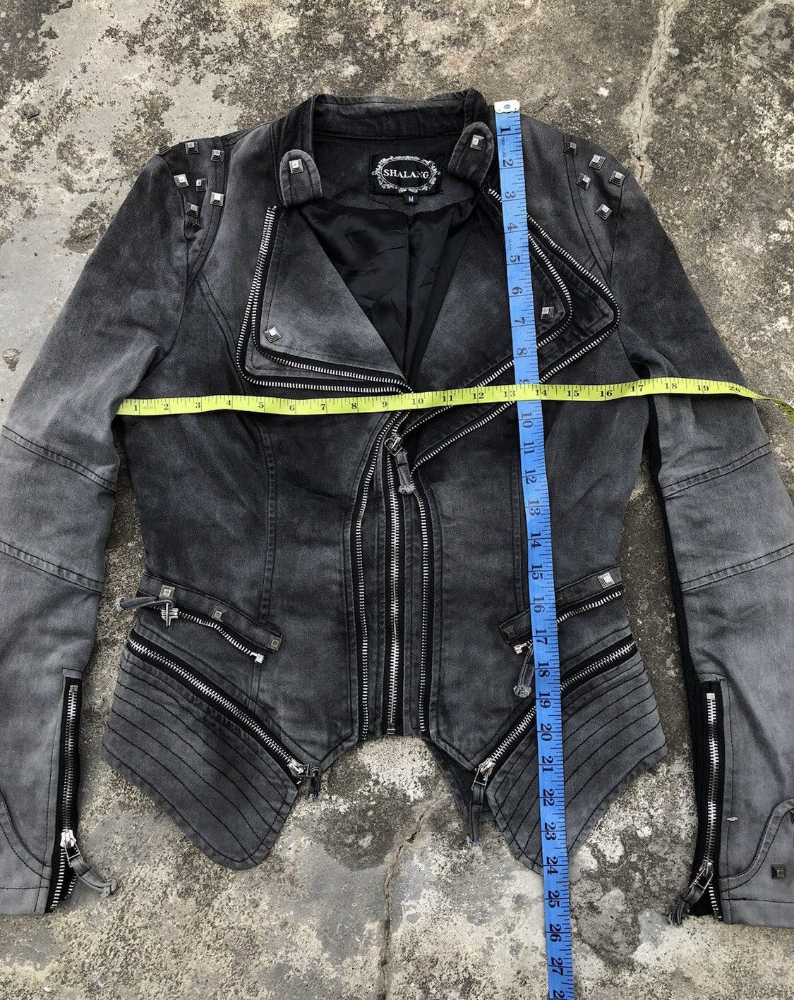 14th Addiction × KMRii × Yasuyuki Ishii Japanese Shalang Jacket Punk Gothic Style | Grailed
