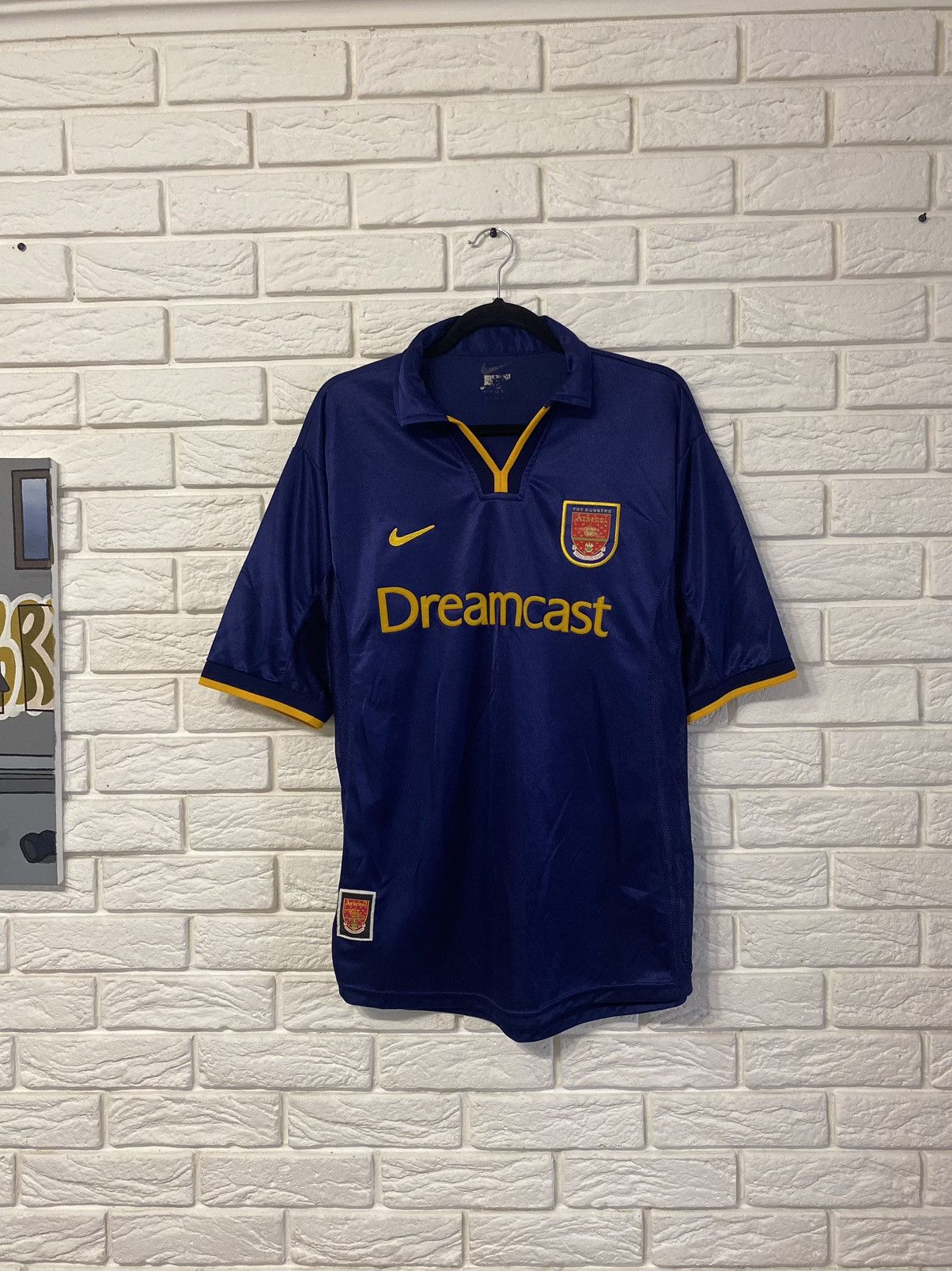 Nike Vintage Arsenal Nike Home shirt football 1999-2000 DREAMCAST | Grailed