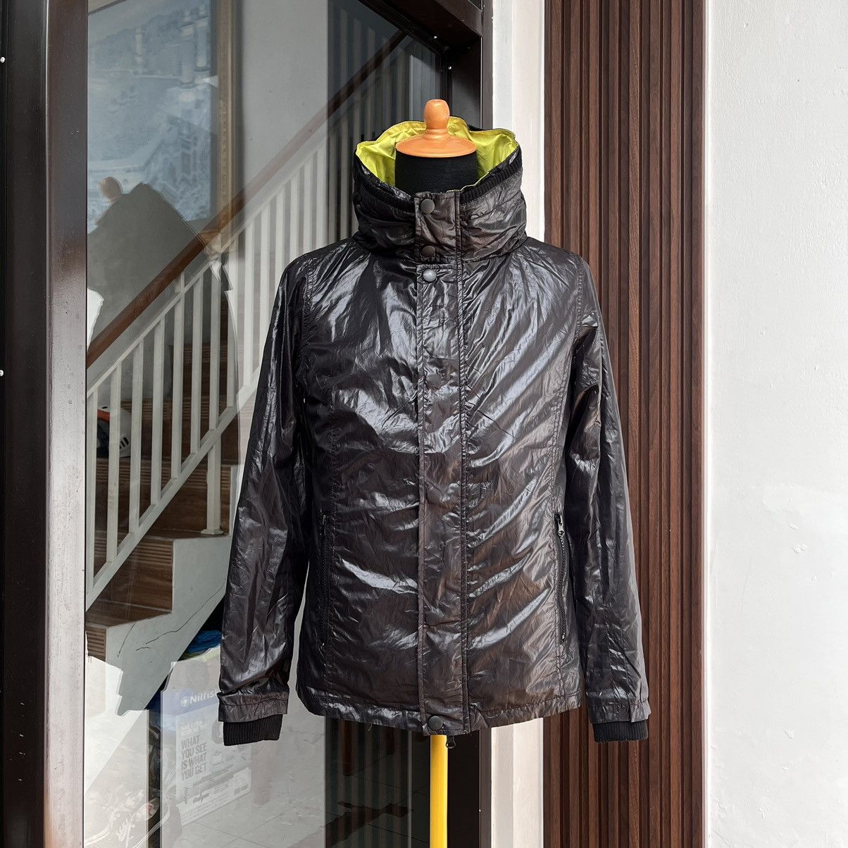 Japanese Brand Bono Jacket Japan Anti Nero Hidden Hood LGB Style | Grailed