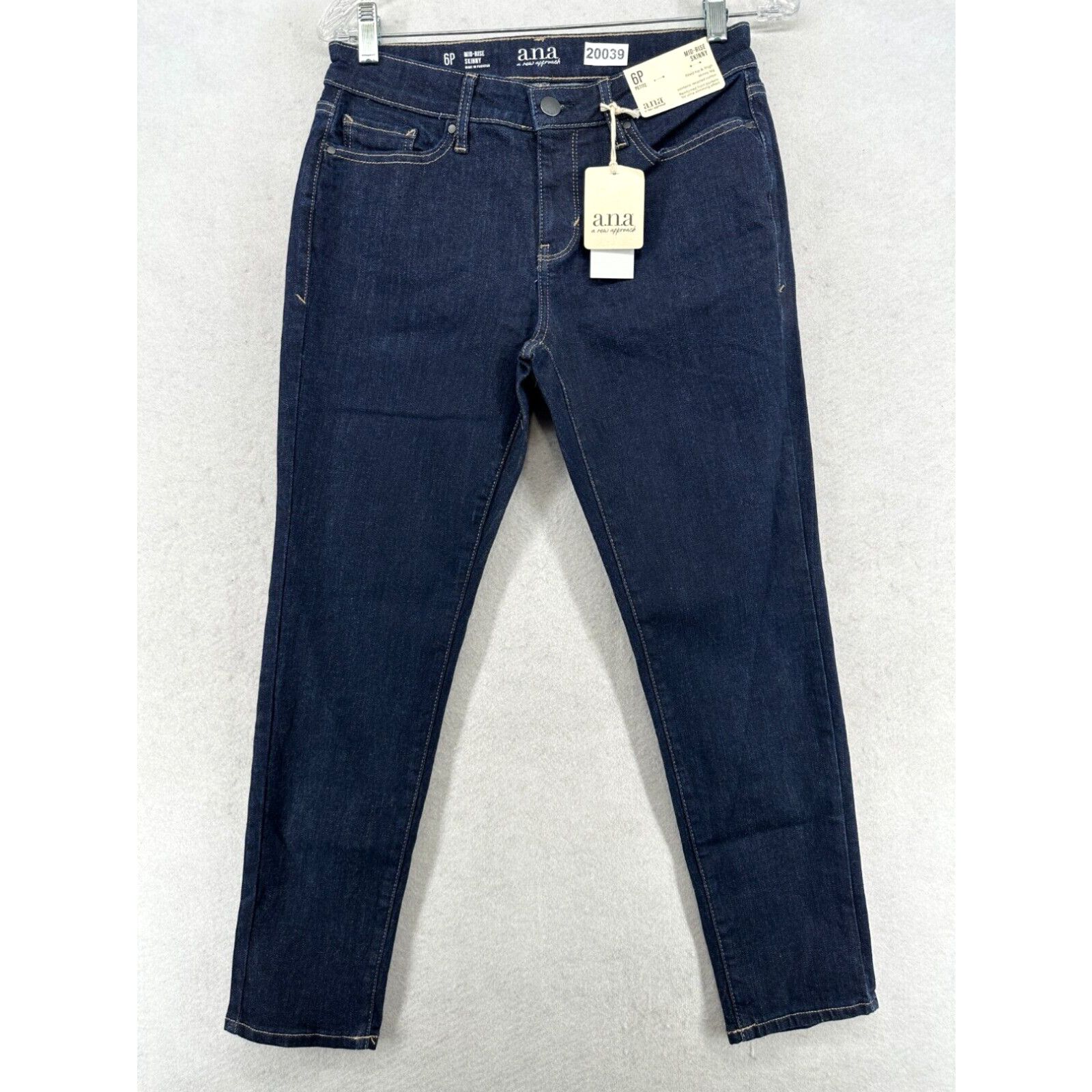 Vintage ANA A NEW APPROACH Jeans Womens 6P Petite Stretch Mid Rise ...
